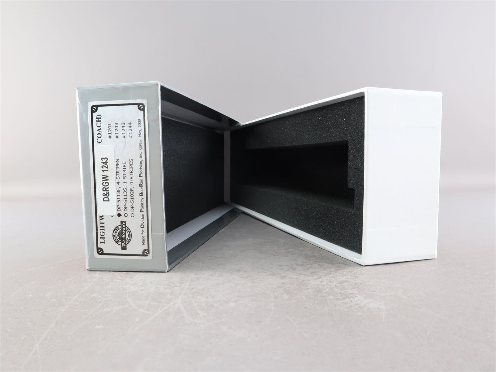 HO Brass Model - DP 5113F D&RGW Rio Grande LW Coach #1243 4-Stripes - F ...