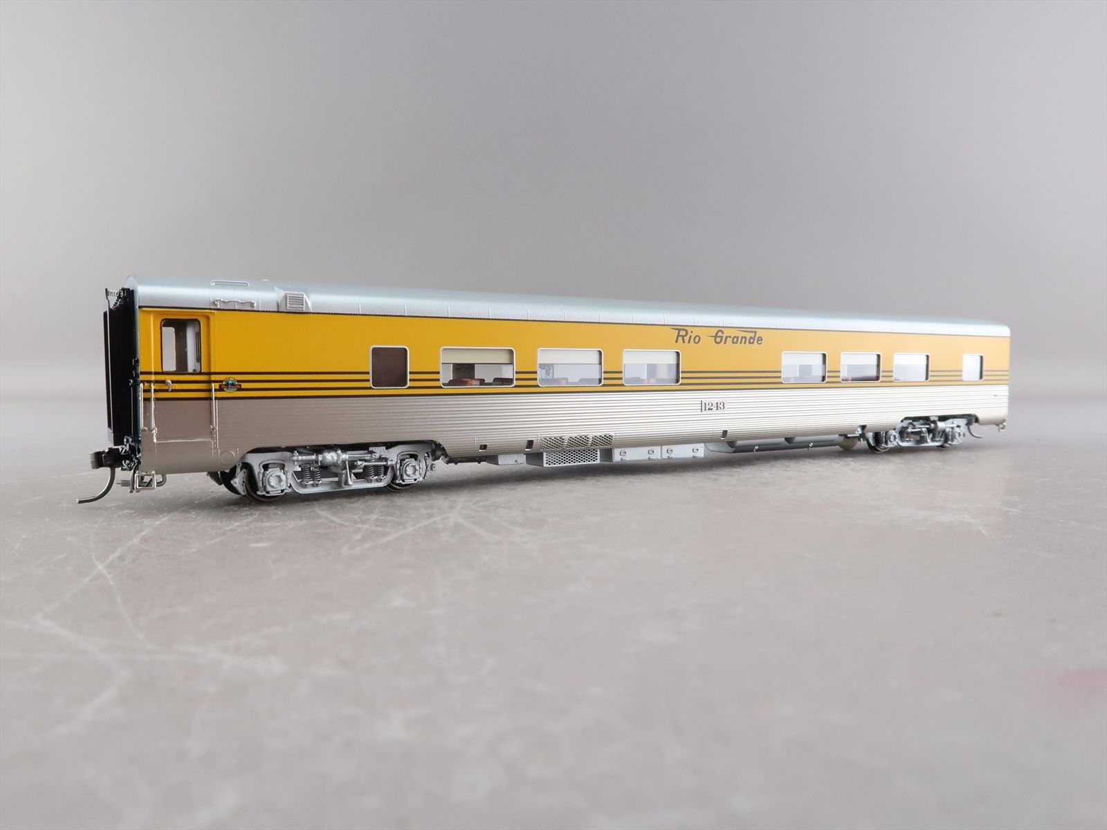 HO Brass Model - DP 5113F D&RGW Rio Grande LW Coach #1243 4-Stripes - F ...