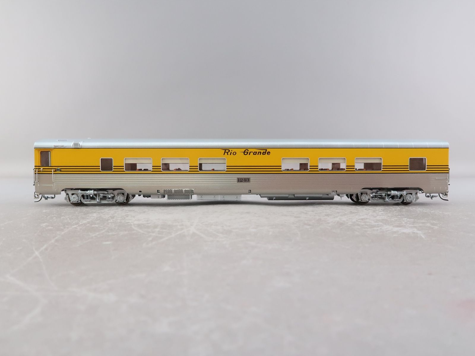 HO Brass Model - DP 5113F D&RGW Rio Grande LW Coach #1243 4-Stripes - F ...