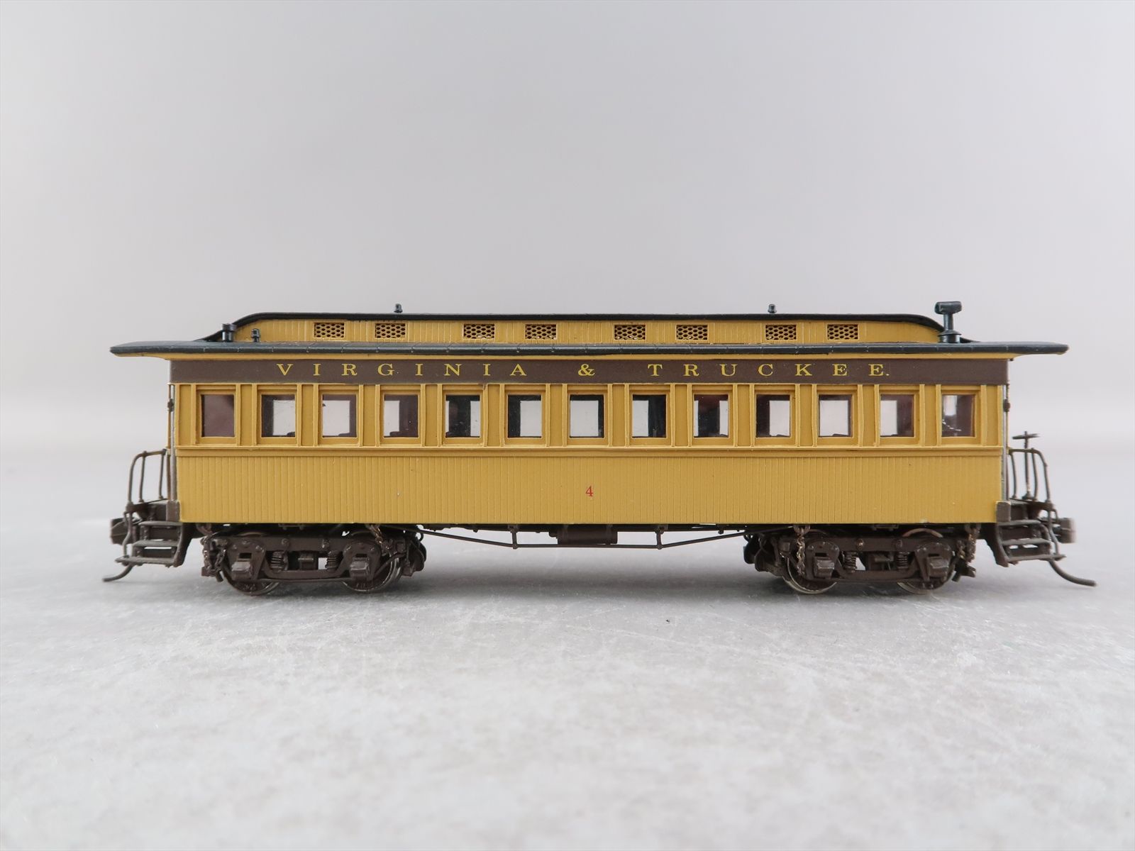 HO Brass Model - BCM Beaver Creek V&T Virginia & Truckee 4 Car Kimball ...