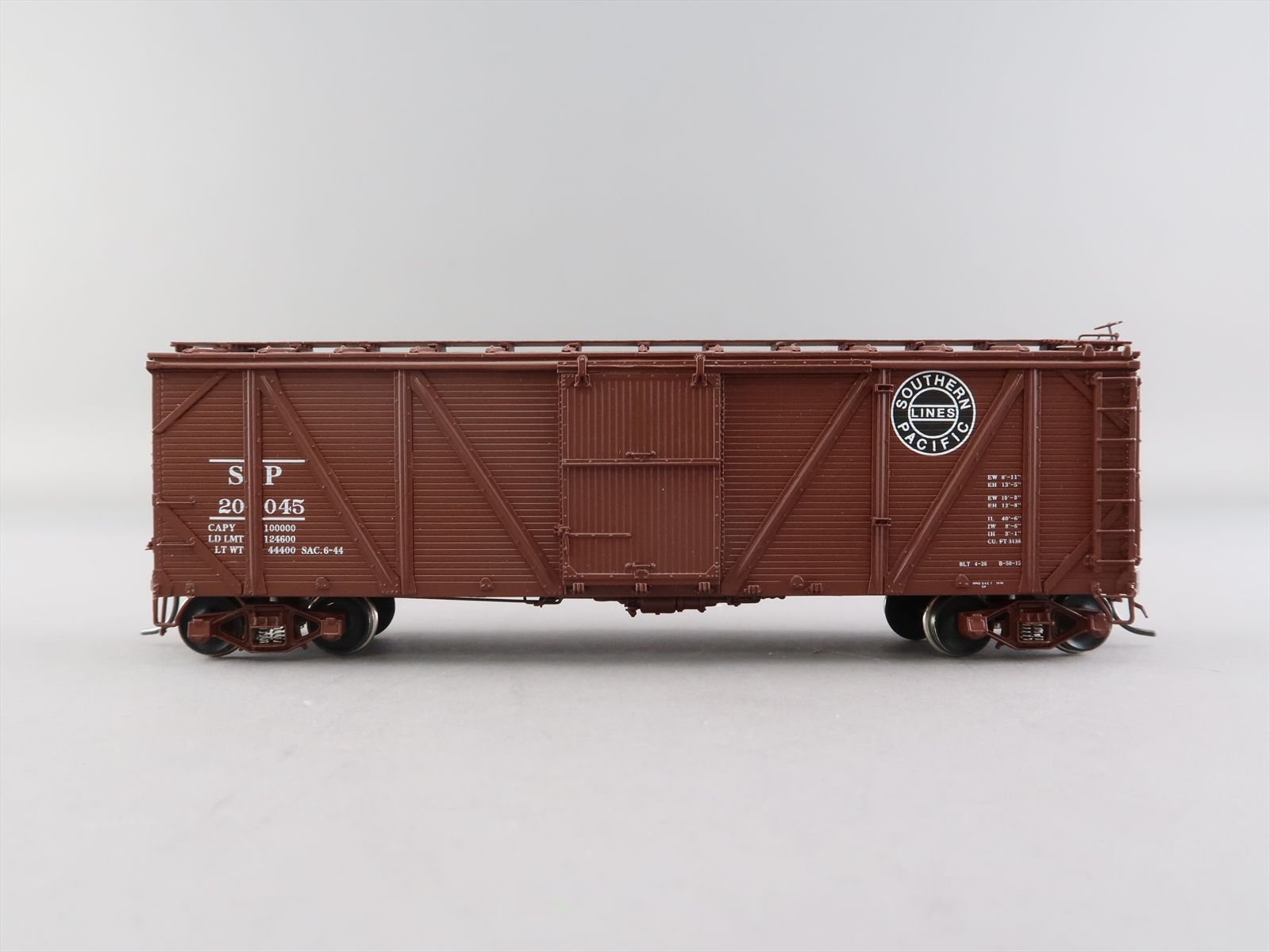 HO Brass Model - CIL 2474.1 SP Southern Pacific Class B-50-15 Boxcar ...
