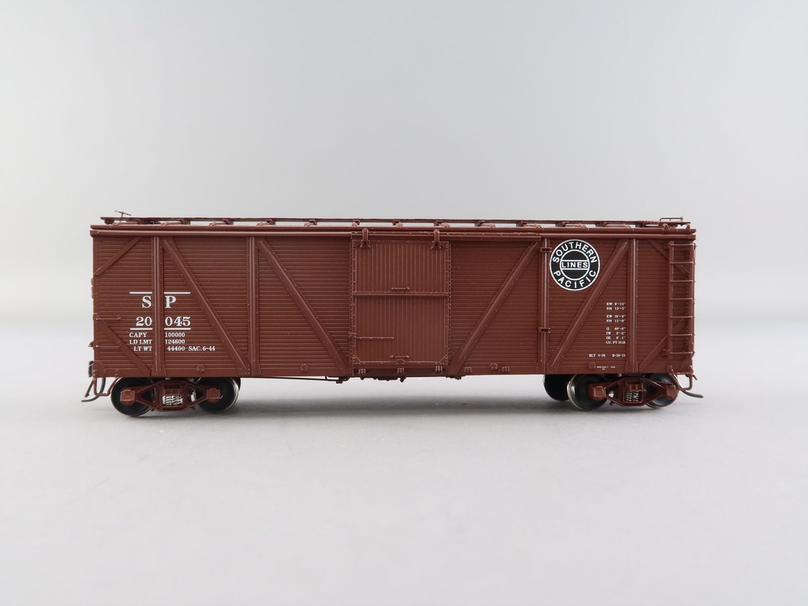 HO Brass Model - CIL 2474.1 SP Southern Pacific Class B-50-15 Boxcar ...