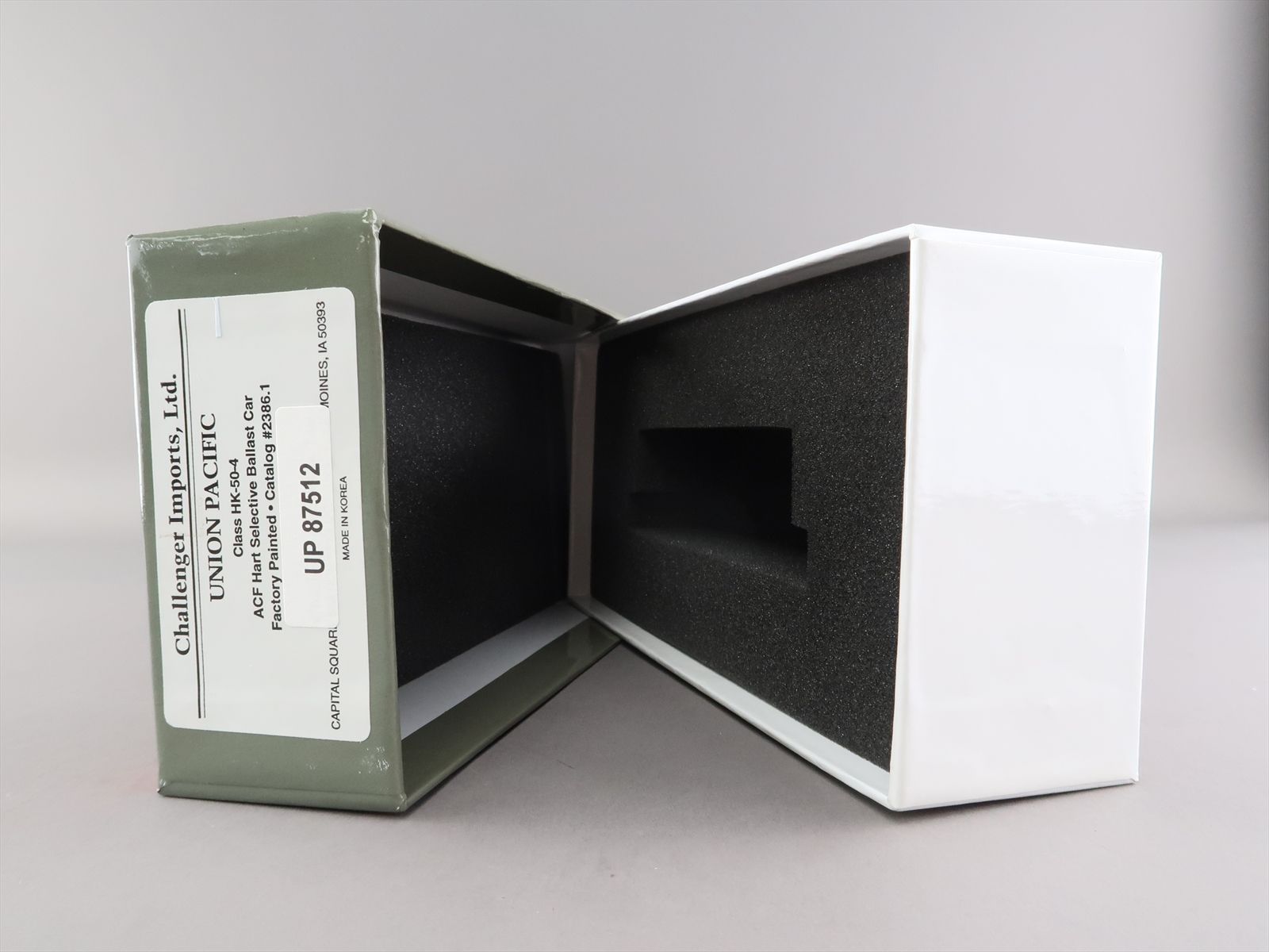 HO Brass Model - CIL 2386.1 UP Union Pacific HK-50-4 ACF Hart Selective ...