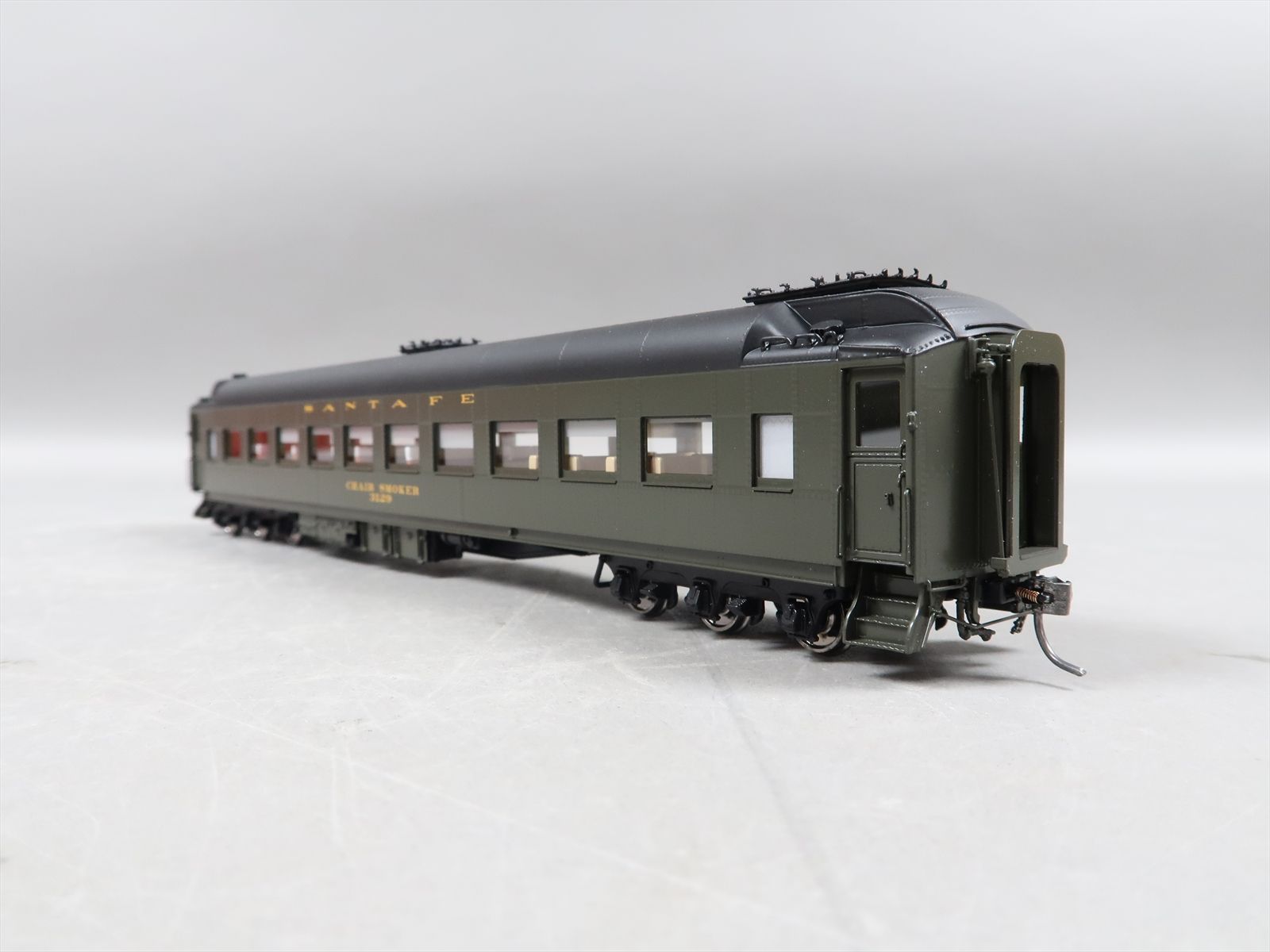 HO Brass Model - TCY 0489w AT&SF Santa Fe Train 23 Westbound The Grand Canyon 8 Car Set West - F ...