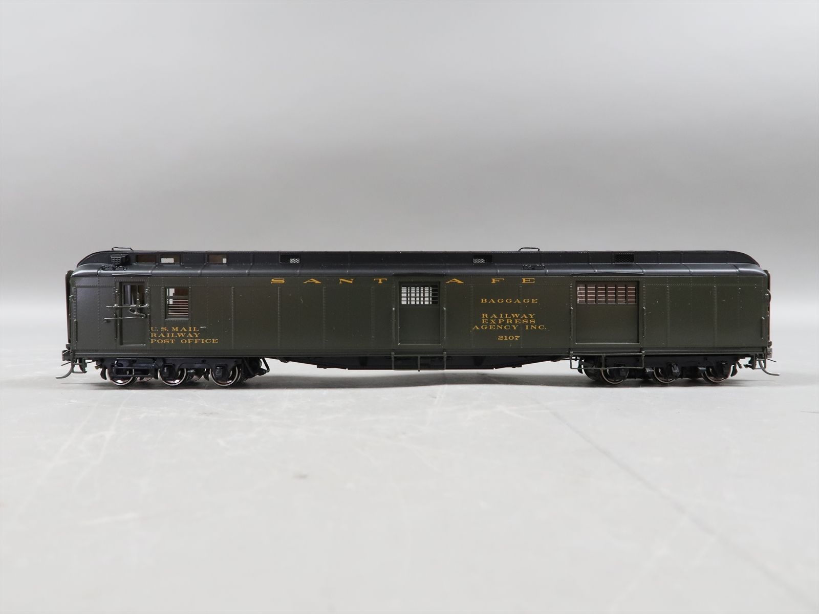HO Brass Model - TCY 0489w AT&SF Santa Fe Train 23 Westbound The Grand Canyon 8 Car Set West - F ...