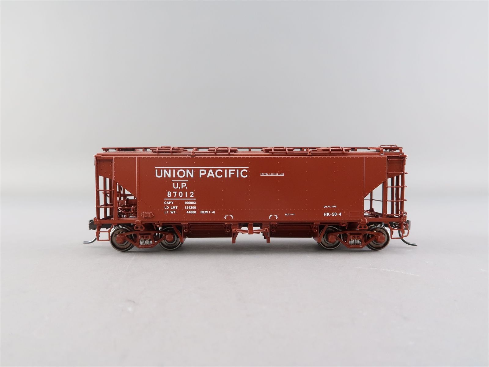 HO Brass Model - CIL 2387.1 UP Union Pacific ACF Hart Ballast Car ...