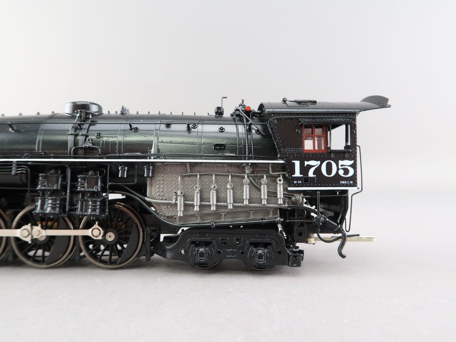 HO Brass Model - OMI 4510.1 D&RGW Rio Grande M-64 4-8-4 #1705 - F/P ...