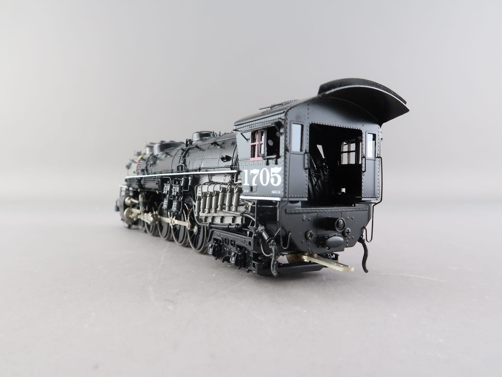 HO Brass Model - OMI 4510.1 D&RGW Rio Grande M-64 4-8-4 #1705 - F/P - Flying Rio Grande - 1996 ...