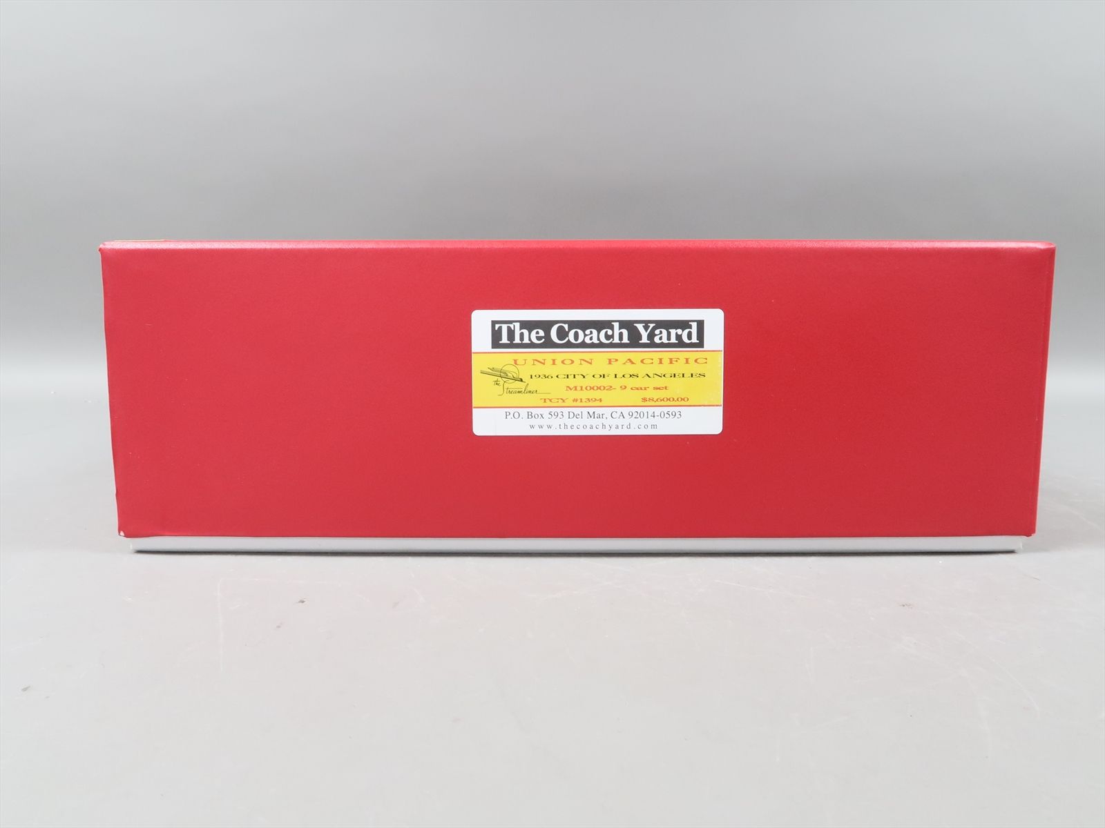 HO Brass Model - TCY 1394 UP Union Pacific M10002 1936 COLA City of Los ...