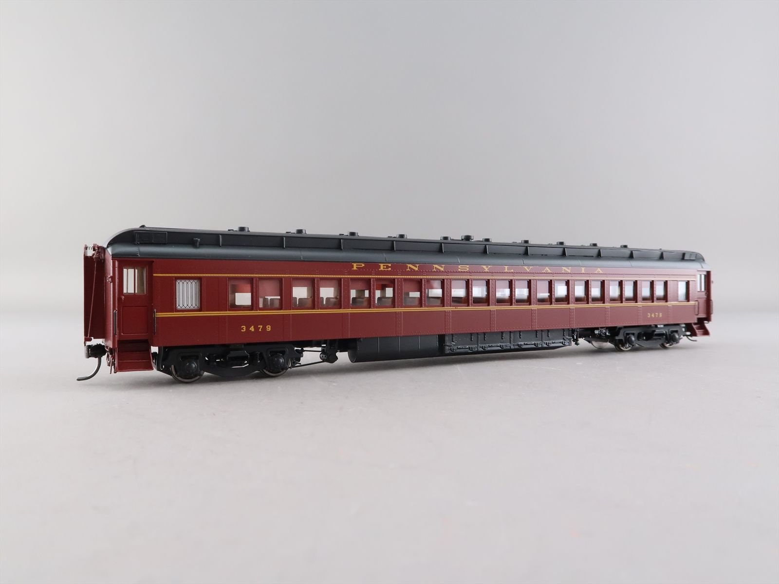 HO Brass Model - TCY 1822 PRR Pennsylvania P70R Class Coach 3-Stripe ...