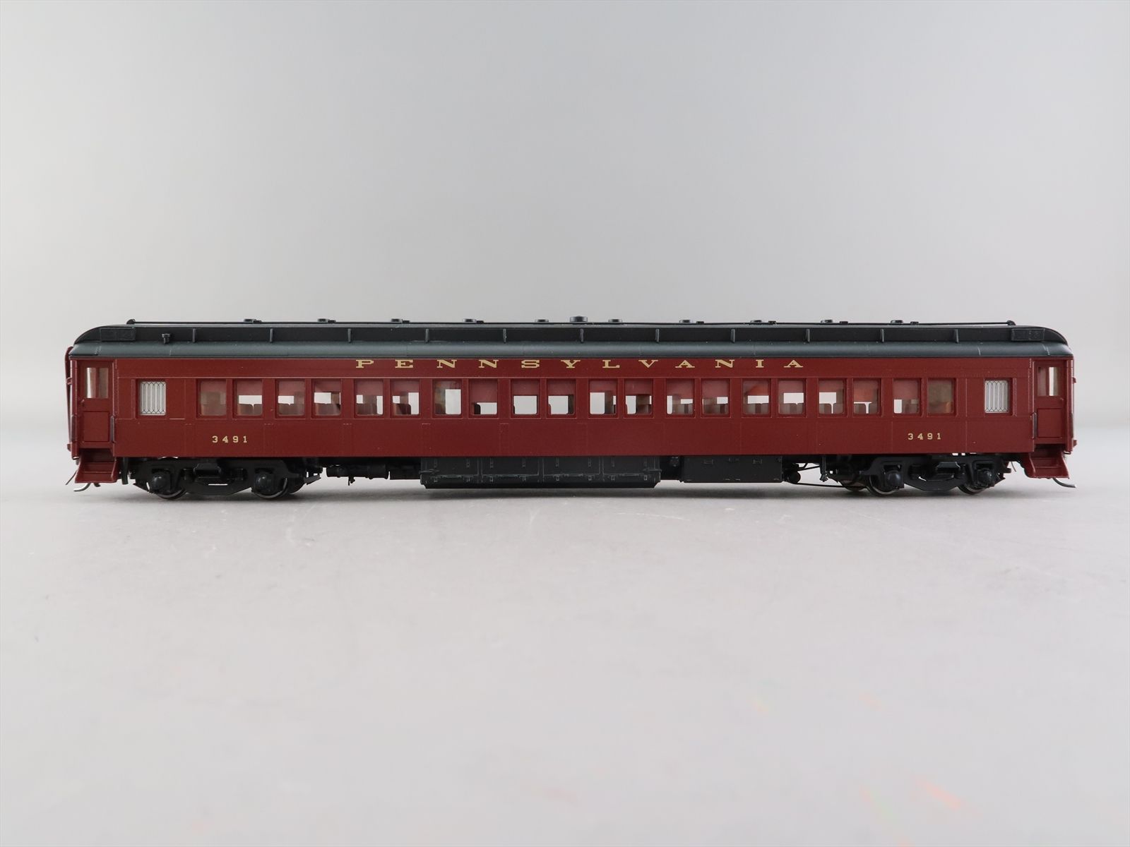 HO Brass Model - TCY 1823 PRR Pennsylvania P70R Coach #3491 No Stripe ...