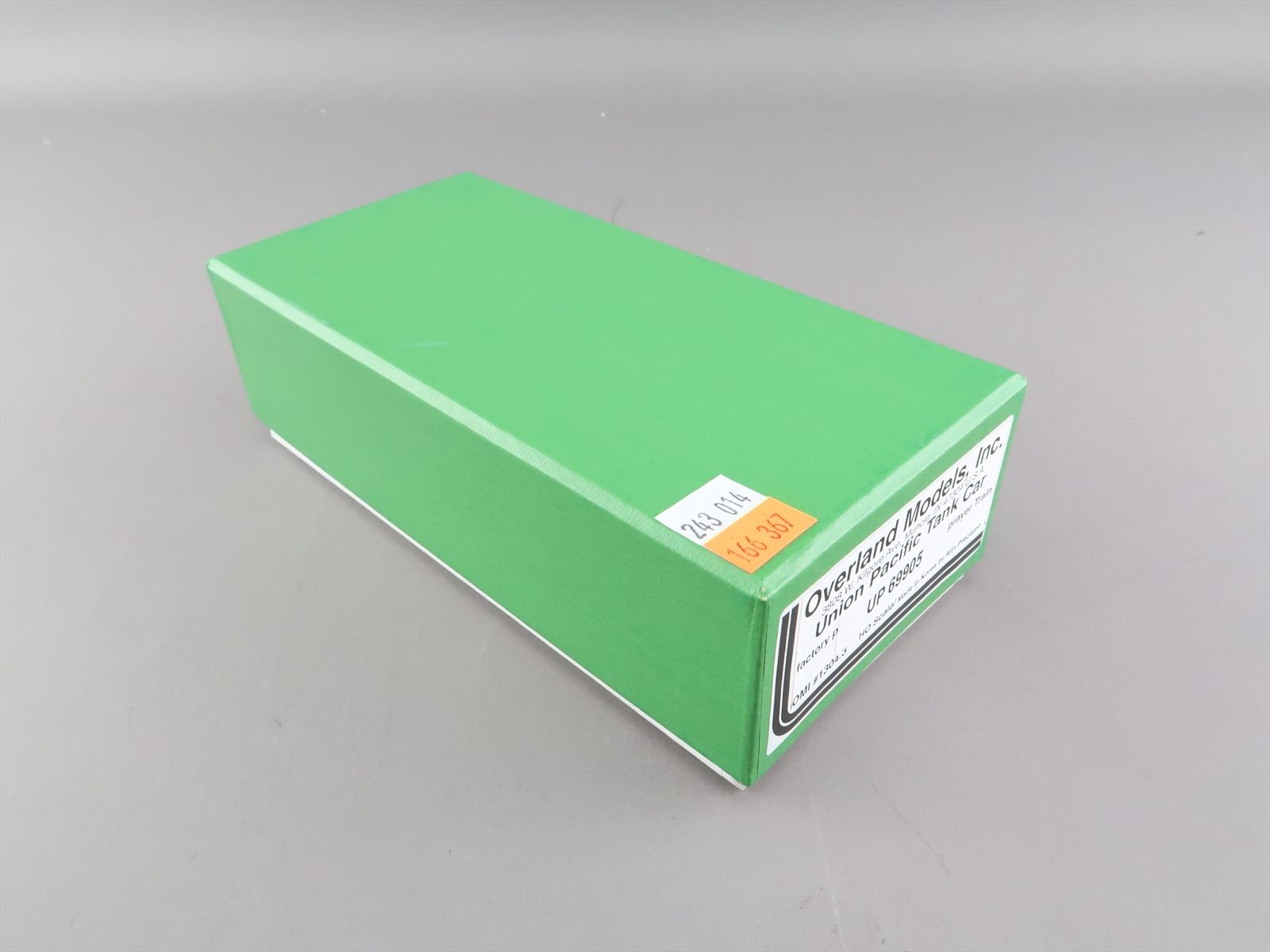 HO Brass Model - OMI 1304.3 UP Union Pacific Tank Car from MOW Weed Sprayer Black #69905 - F/P ...