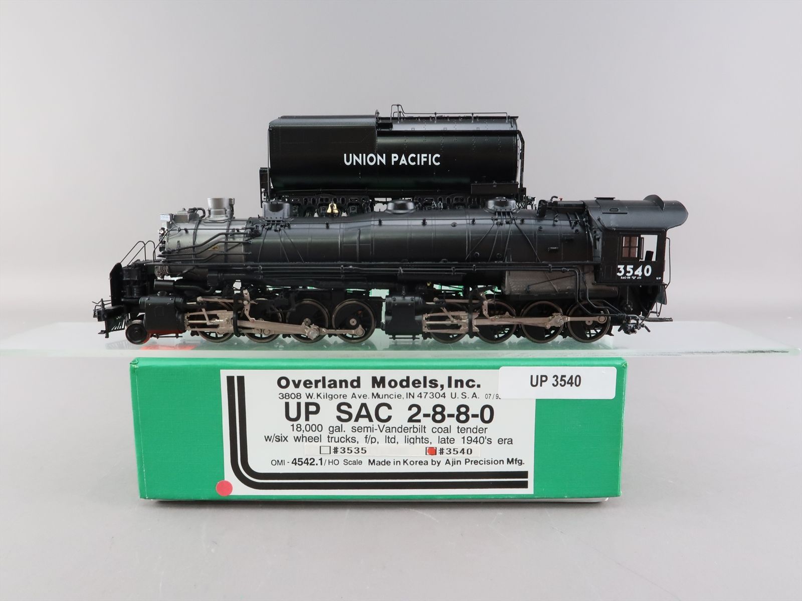 HO Brass Model - OMI 4542.1 UP Union Pacific SAC 2-8-8-0 Bull Moose ...