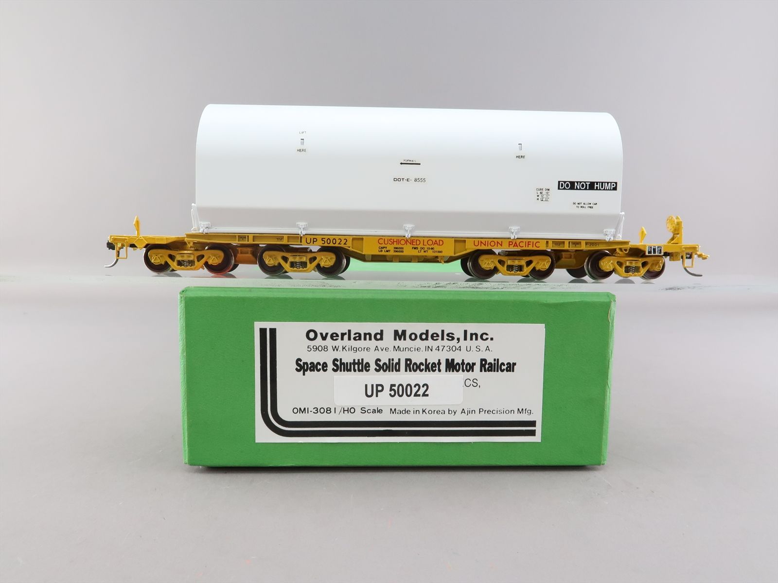 HO Brass Model - OMI 3081 UP Union Pacific Space Shuttle Solid Rocket ...