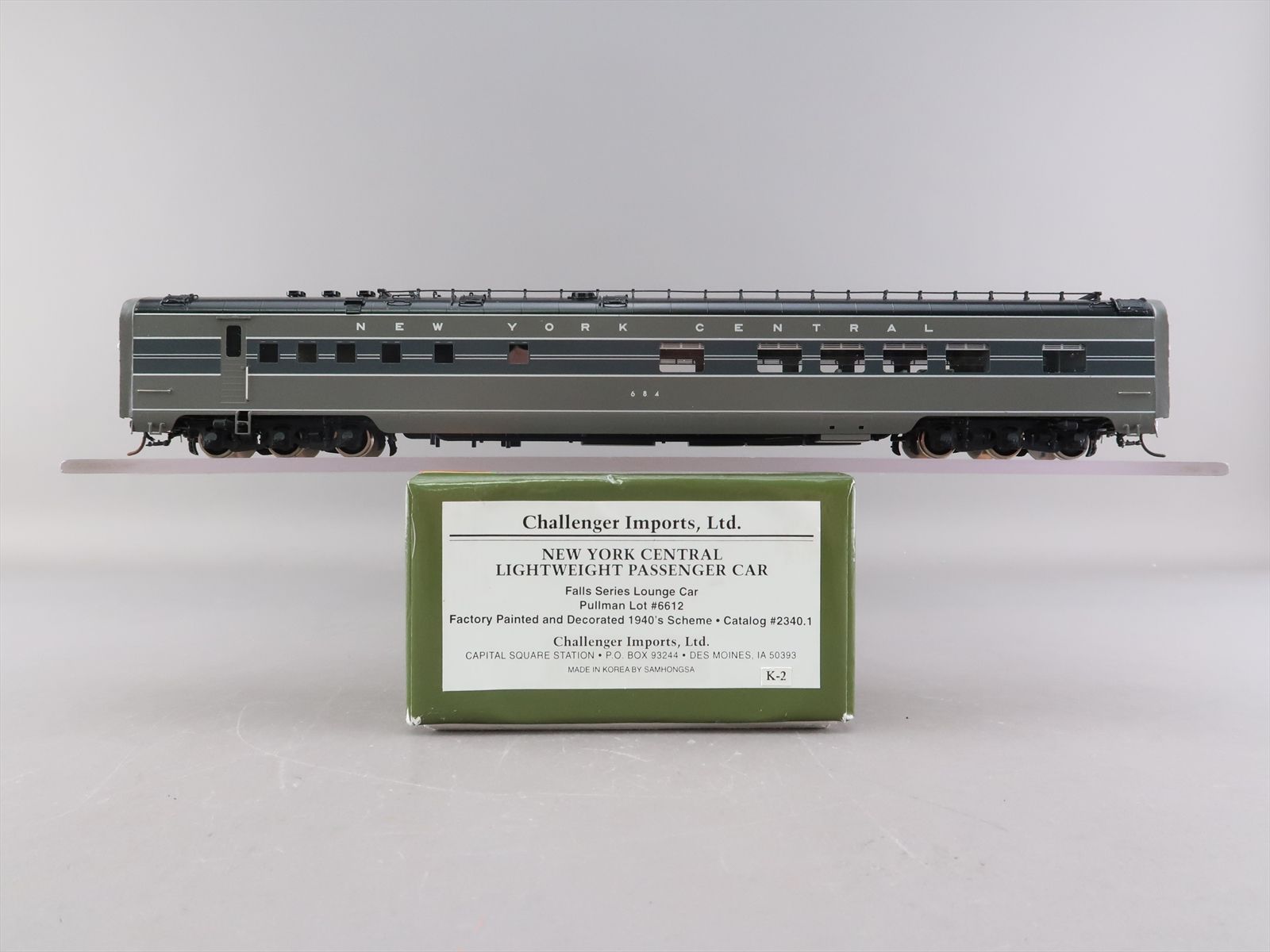 HO Brass Model - CIL 2320.1S NYC New York Central 1940 20Th Century ...