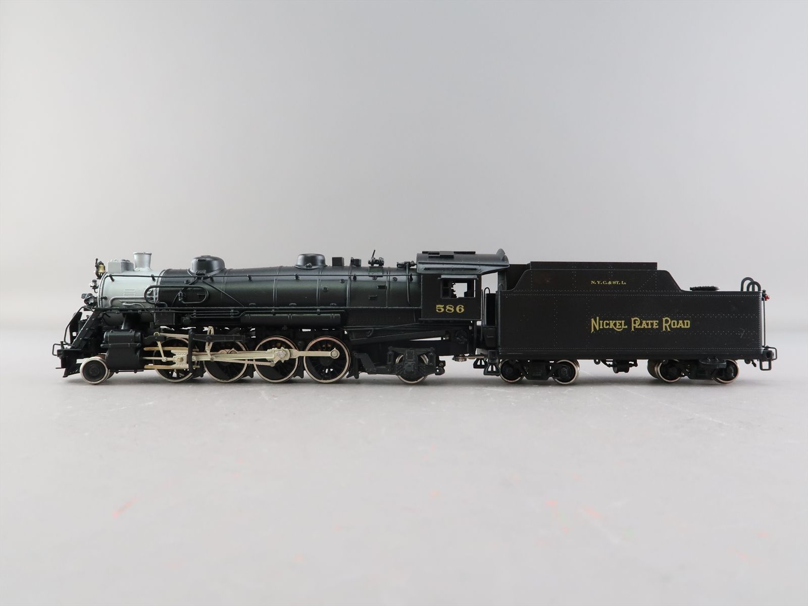 HO Brass Model - Key NKP Nickel Plate Road 2-8-2 H-6A Mikado #586 ...