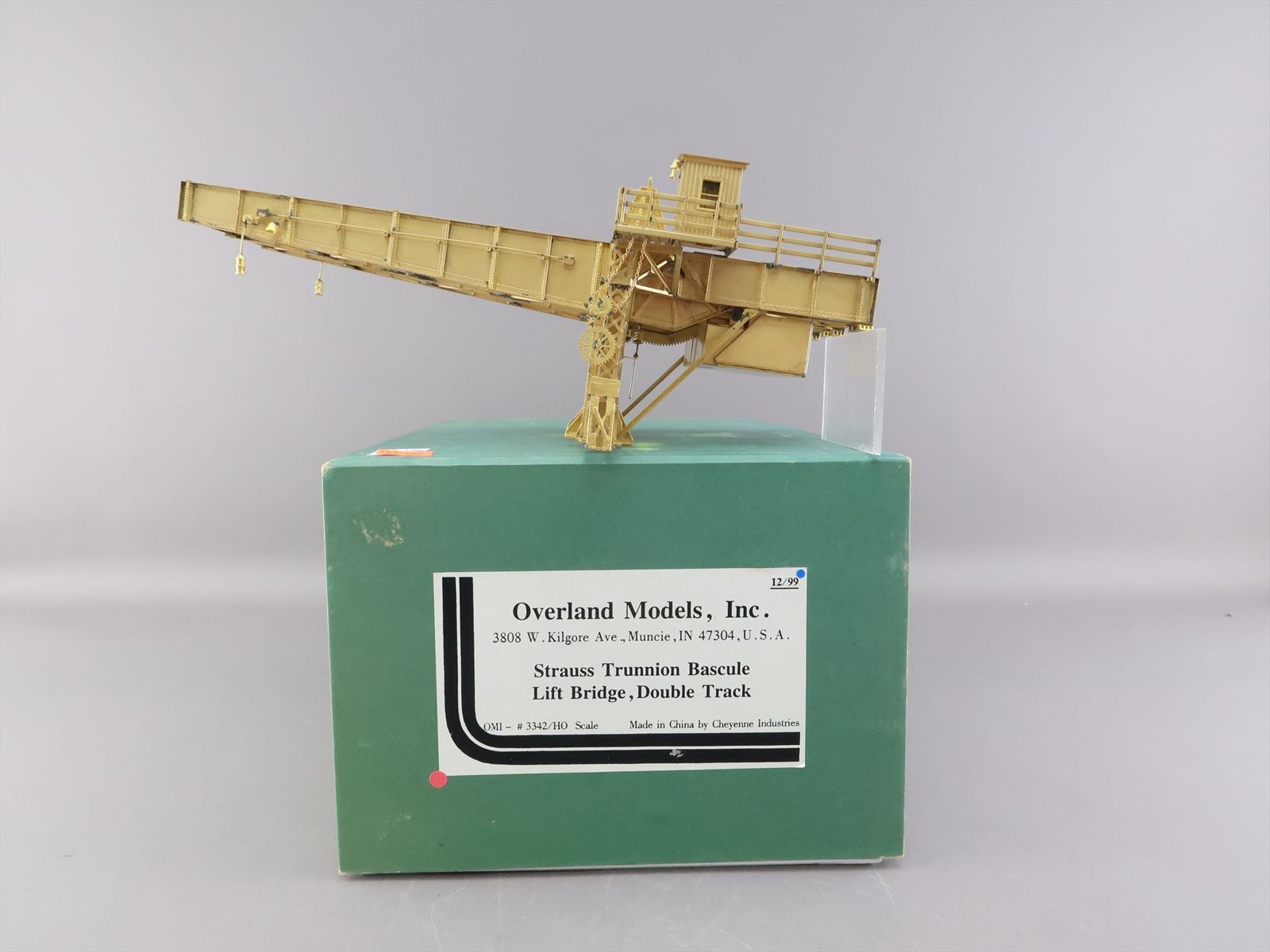 HO Brass Model - OMI 3342 Strauss Trunnion Bascule Lift Bridge Double ...