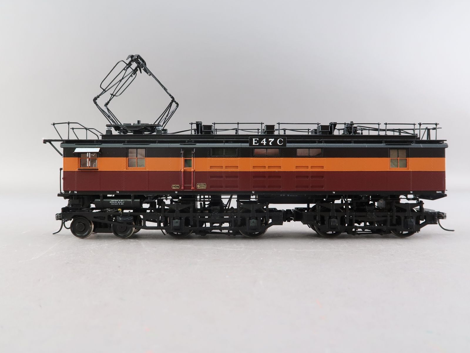 HO Brass Model - PSC 18572.1 MILW Milwaukee Boxcab EF-5 A-A-B-A Set - F ...