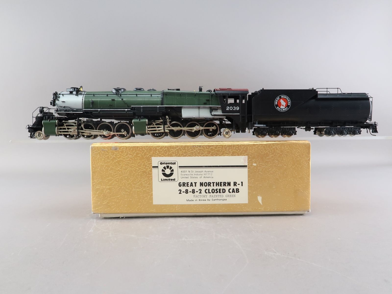 HO Brass Model - Oriental GN Great Northern R-1 2-8-8-2 Closed Cab ...