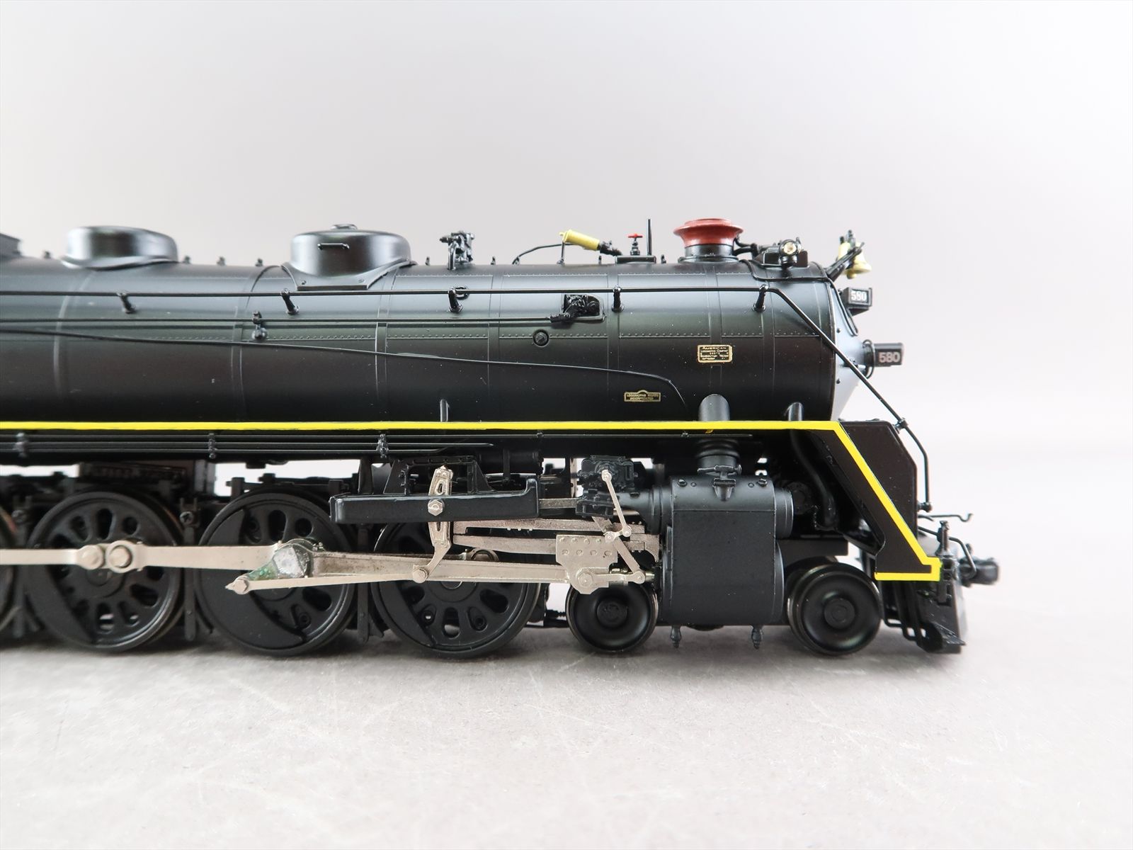 HO Brass Model - OMI 1530.1 NC&STL Nashville Chattanooga St Louis 4-8-4 #580 Stripes Bullet Nose ...