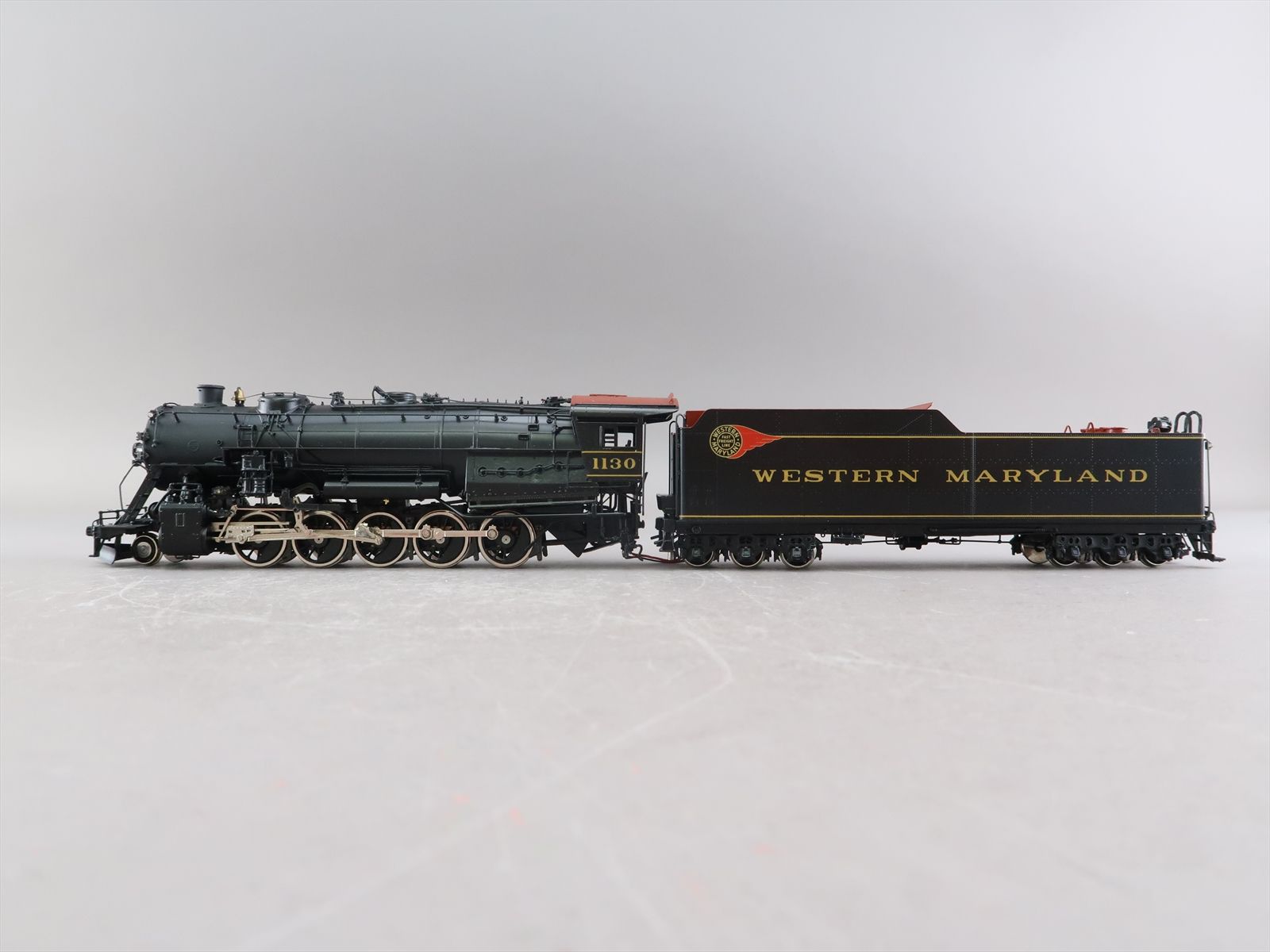 HO Brass Model – OMI 1545.1 WM Western Maryland I-2 2-10-0 Lagged ...