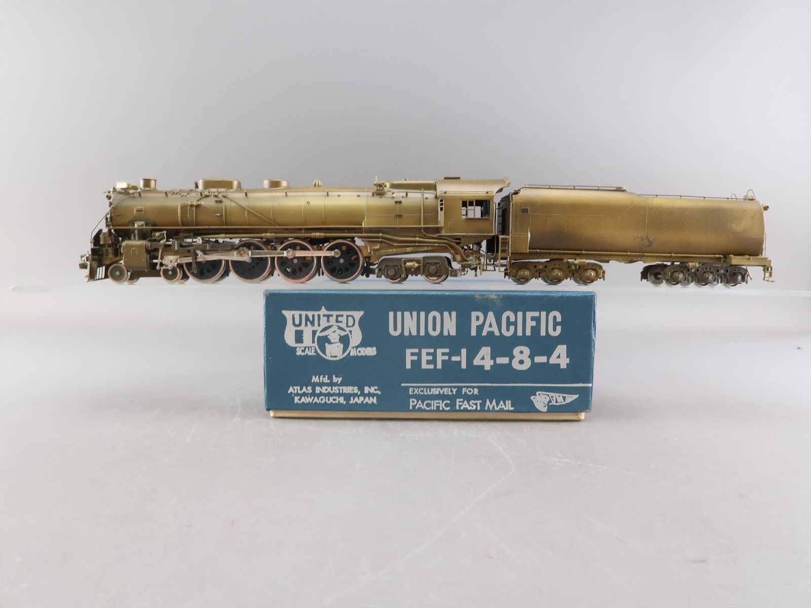 HO Brass Model - PFM UP Union Pacific FEF-1 4-8-4 - Unpainted - 1976 ...