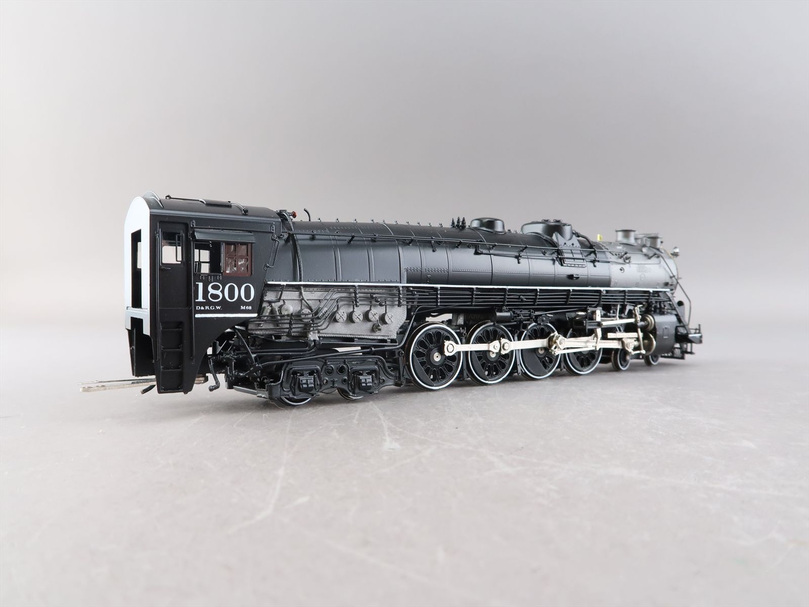 HO Brass Model - OMI 1589.1 D&RGW Rio Grande M-68 4-8-4 #1800 - F/P ...