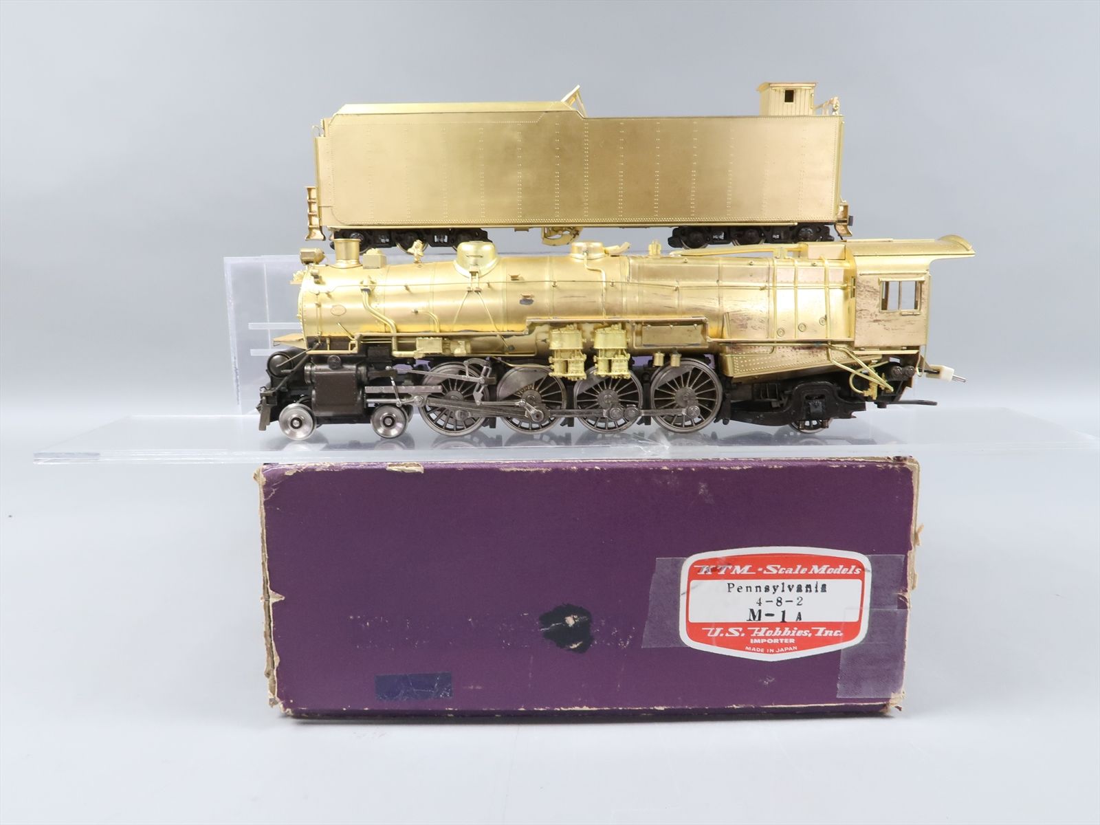 O Brass Model - USH PRR Pennsylvania M-1a 4-8-2 - Unpainted - KTM