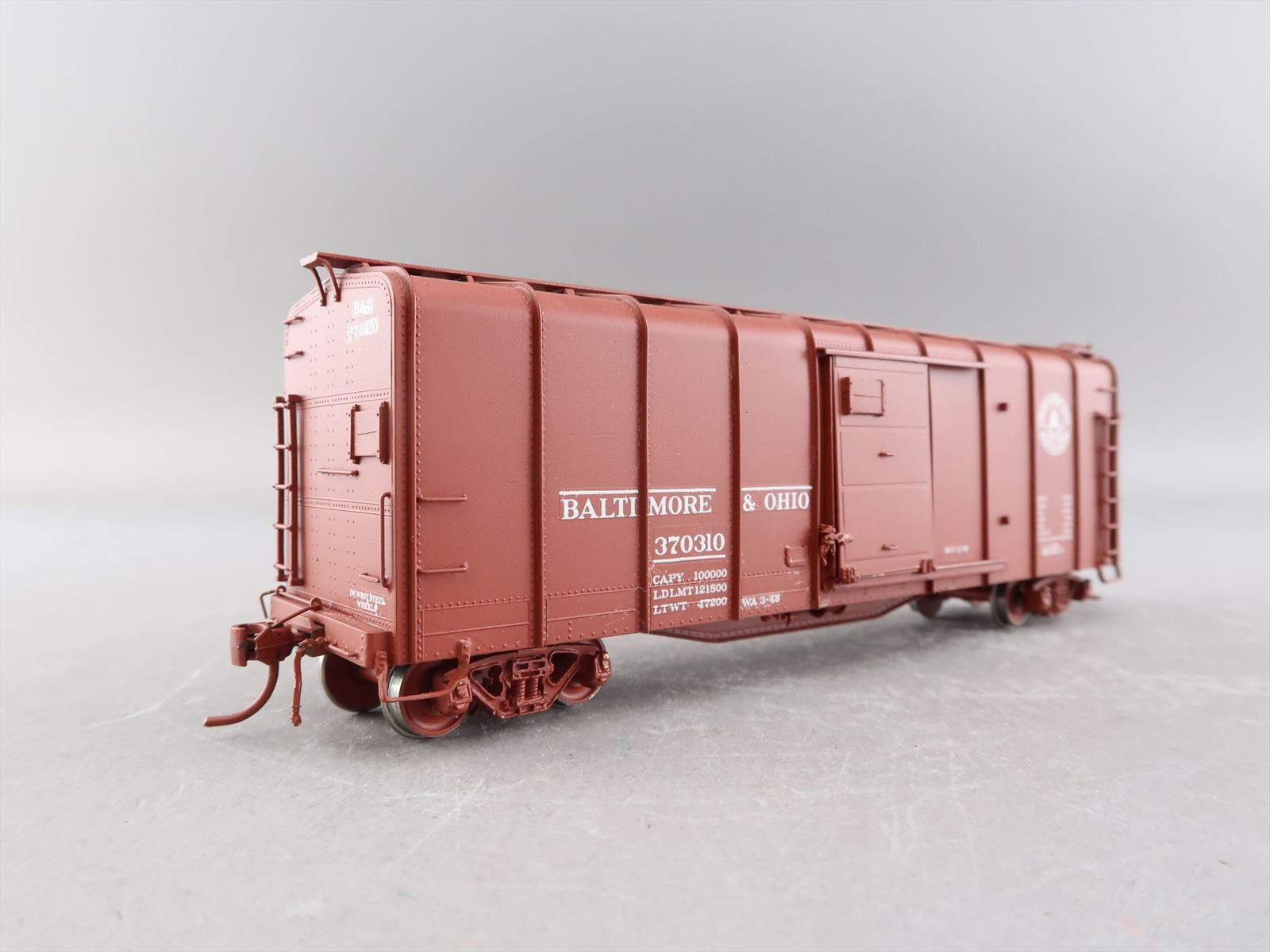 HO Brass Model - OMI 1392 B&O Baltimore & Ohio M-15K Wagon Top 2-Door ...