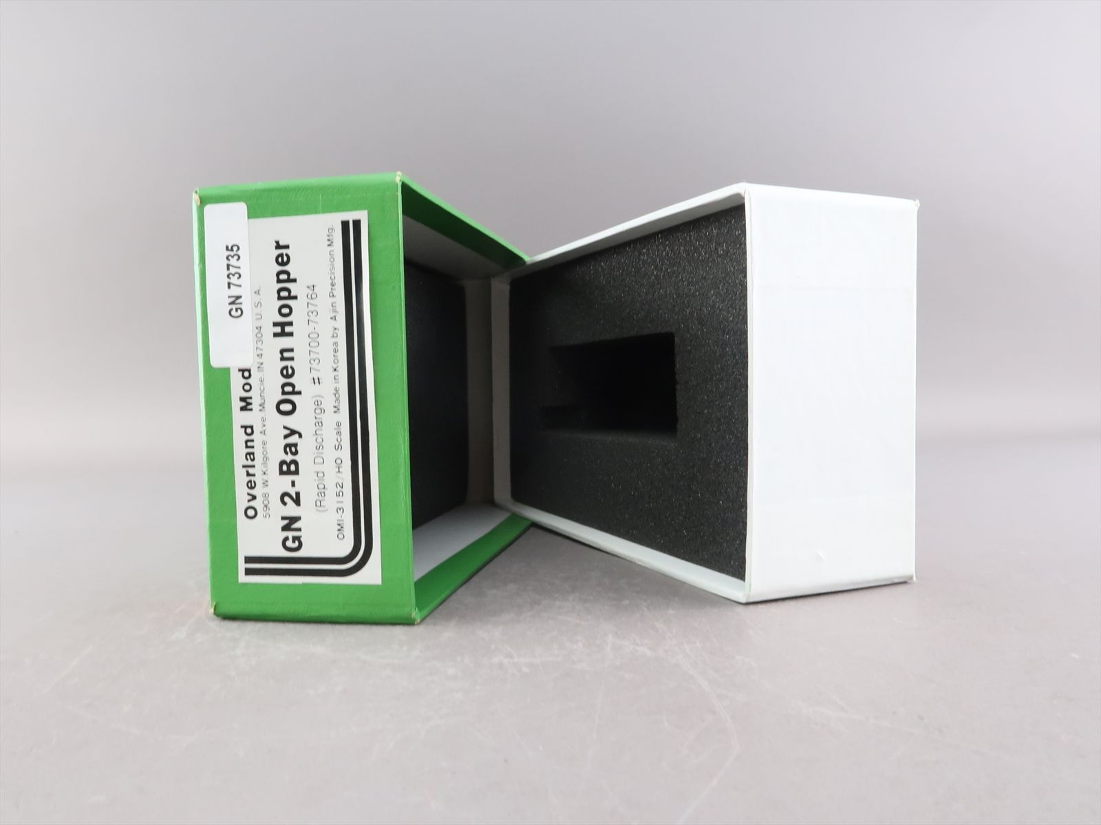 HO Brass Model - OMI 3152 GN Great Northern 2 Bay Open Hopper Rapid ...