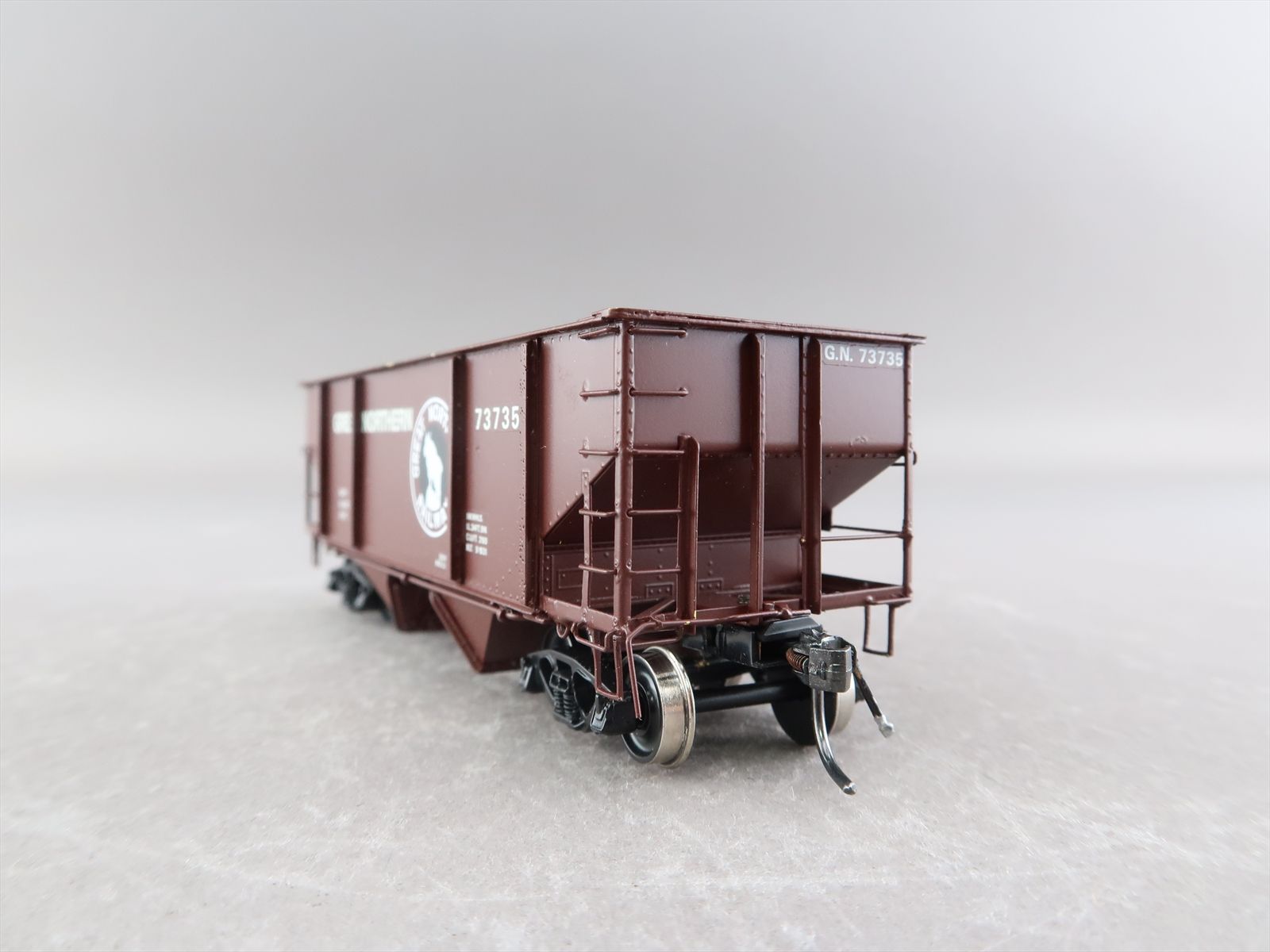 HO Brass Model - OMI 3152 GN Great Northern 2 Bay Open Hopper Rapid ...