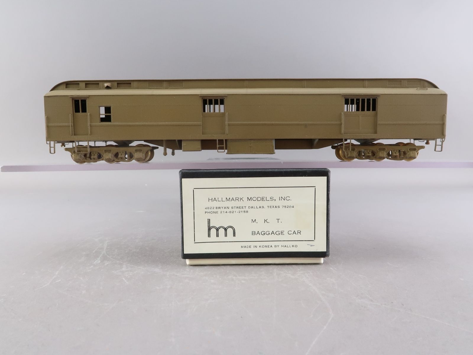 HO Brass Model - Hallmark MKT KATY Missouri Kansas Texas Baggage Car ...