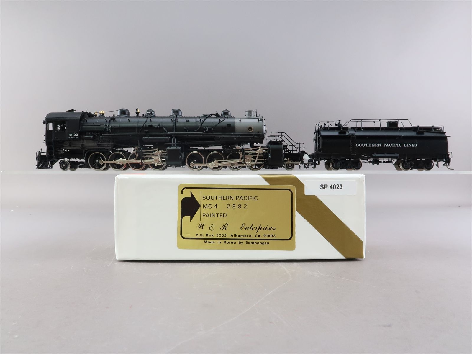 HO Brass Model - W&R SP Southern Pacific MC-4 2-8-8-2 Cab Forward #4023 ...
