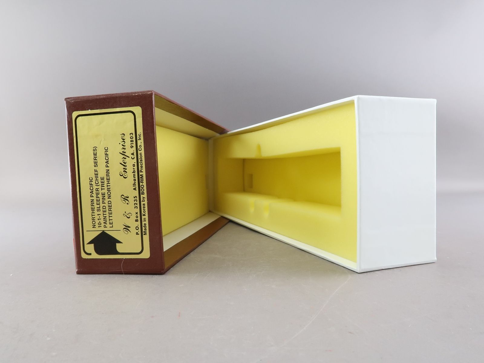 HO Brass Model - W&R NP Northern Pacific 10-1-1 Sleeper Pine Tree CHEIF ...