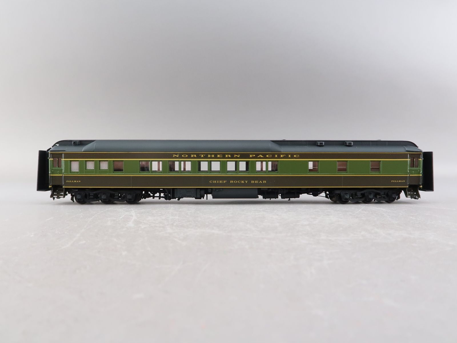 HO Brass Model - W&R NP Northern Pacific 10-1-1 Sleeper Pine Tree CHEIF ...