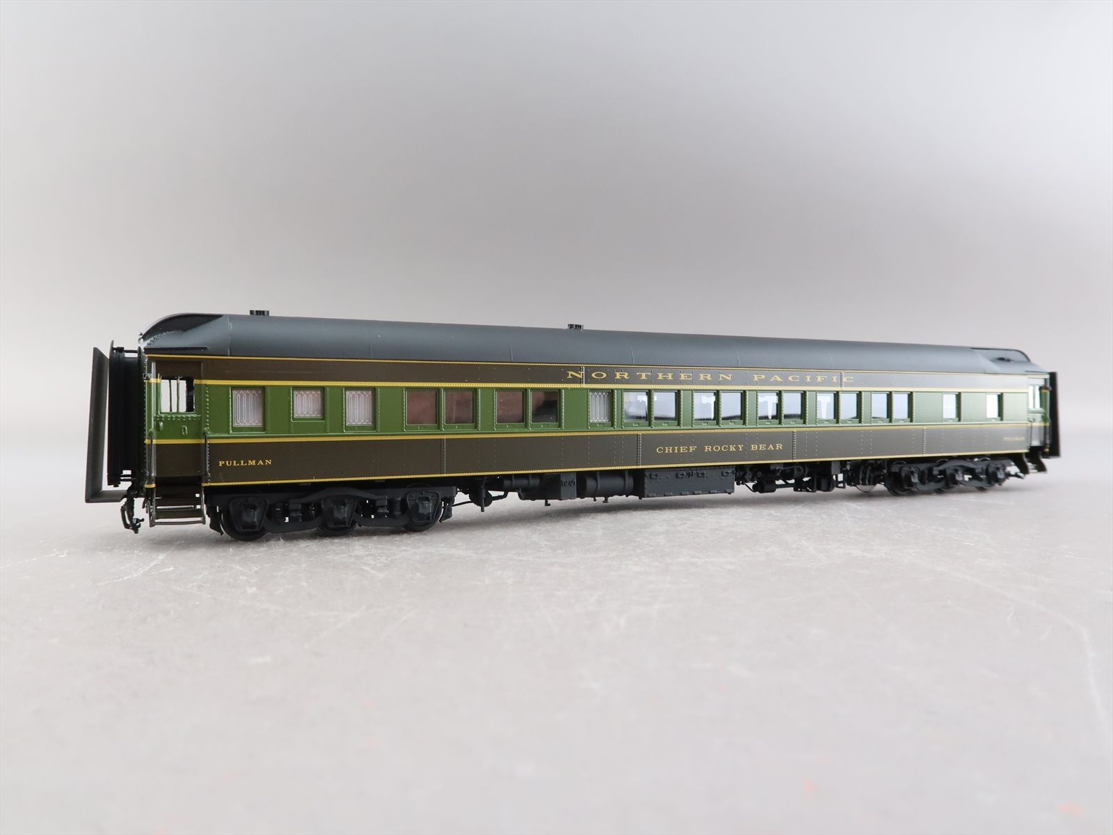 HO Brass Model - W&R NP Northern Pacific 10-1-1 Sleeper Pine Tree CHEIF ...