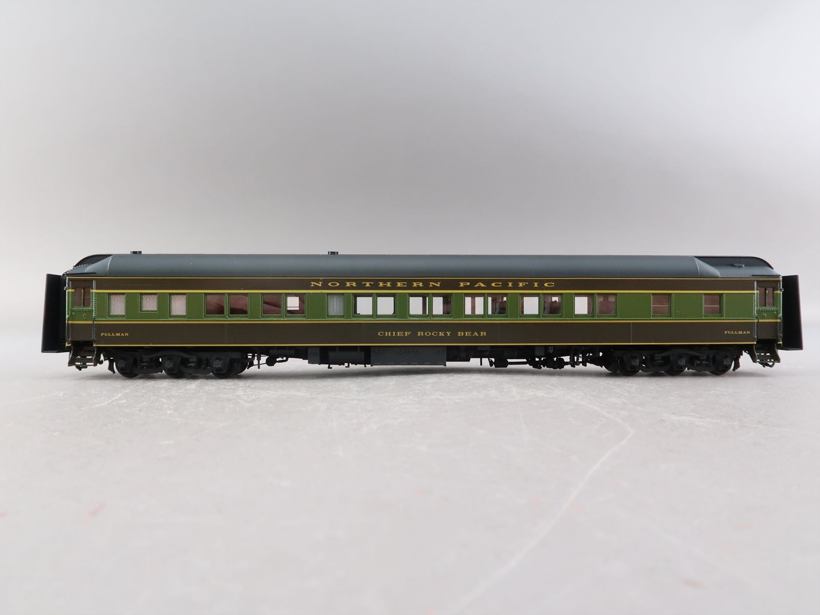 HO Brass Model - W&R NP Northern Pacific 10-1-1 Sleeper Pine Tree CHEIF ...