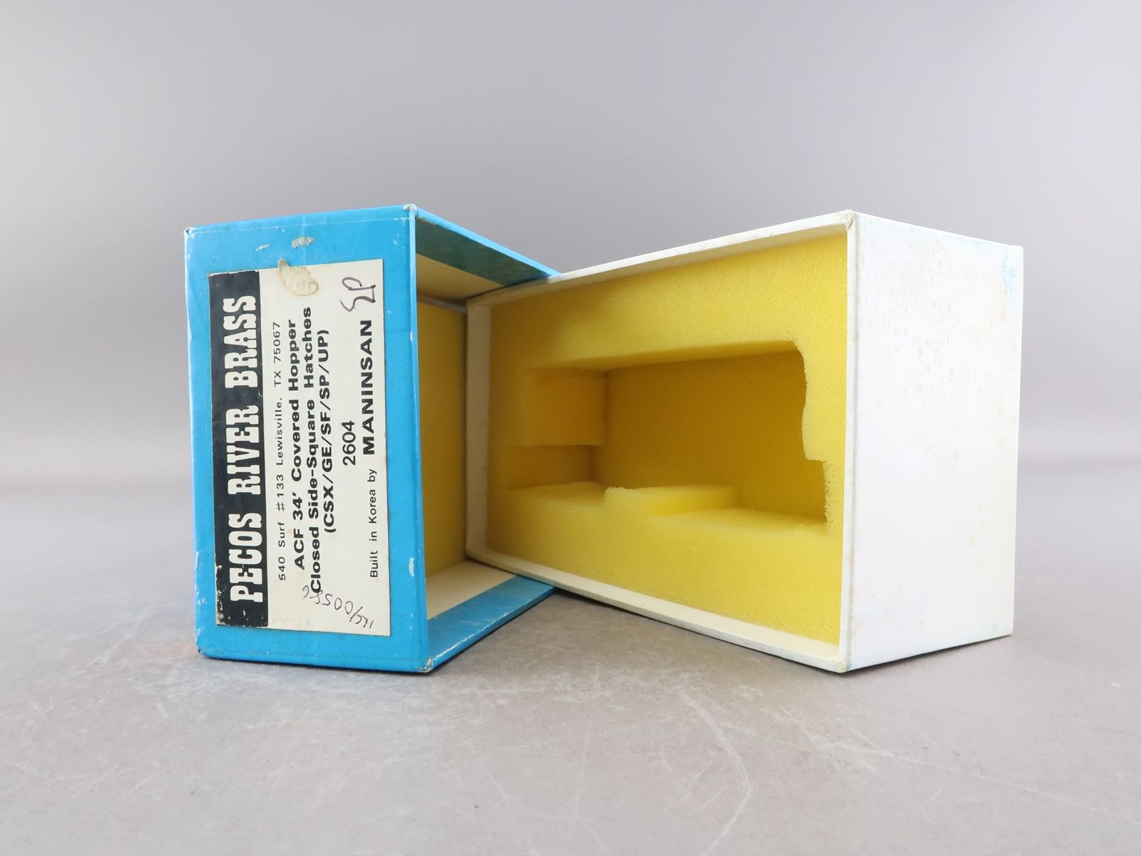 HO Brass Model - PRB 2601 SP Southern Pacific 34' Covered GA-45 Hopper ...