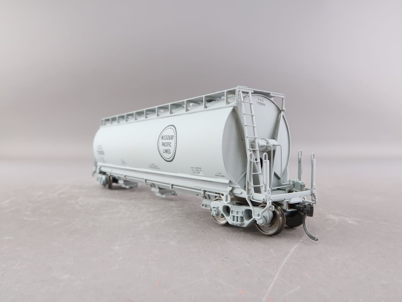 HO Brass Model - OMI 3215 MP KOG MoPac Missouri Pacific Cylidrical Covered Hopper #709896 ...