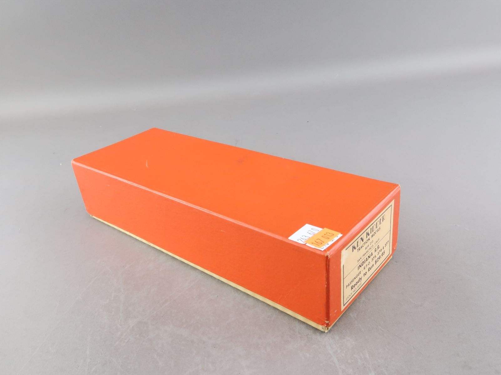 HO Brass Model - KK Ken Kidder 2052 IR Indiana Railroad Passenger RPO ...