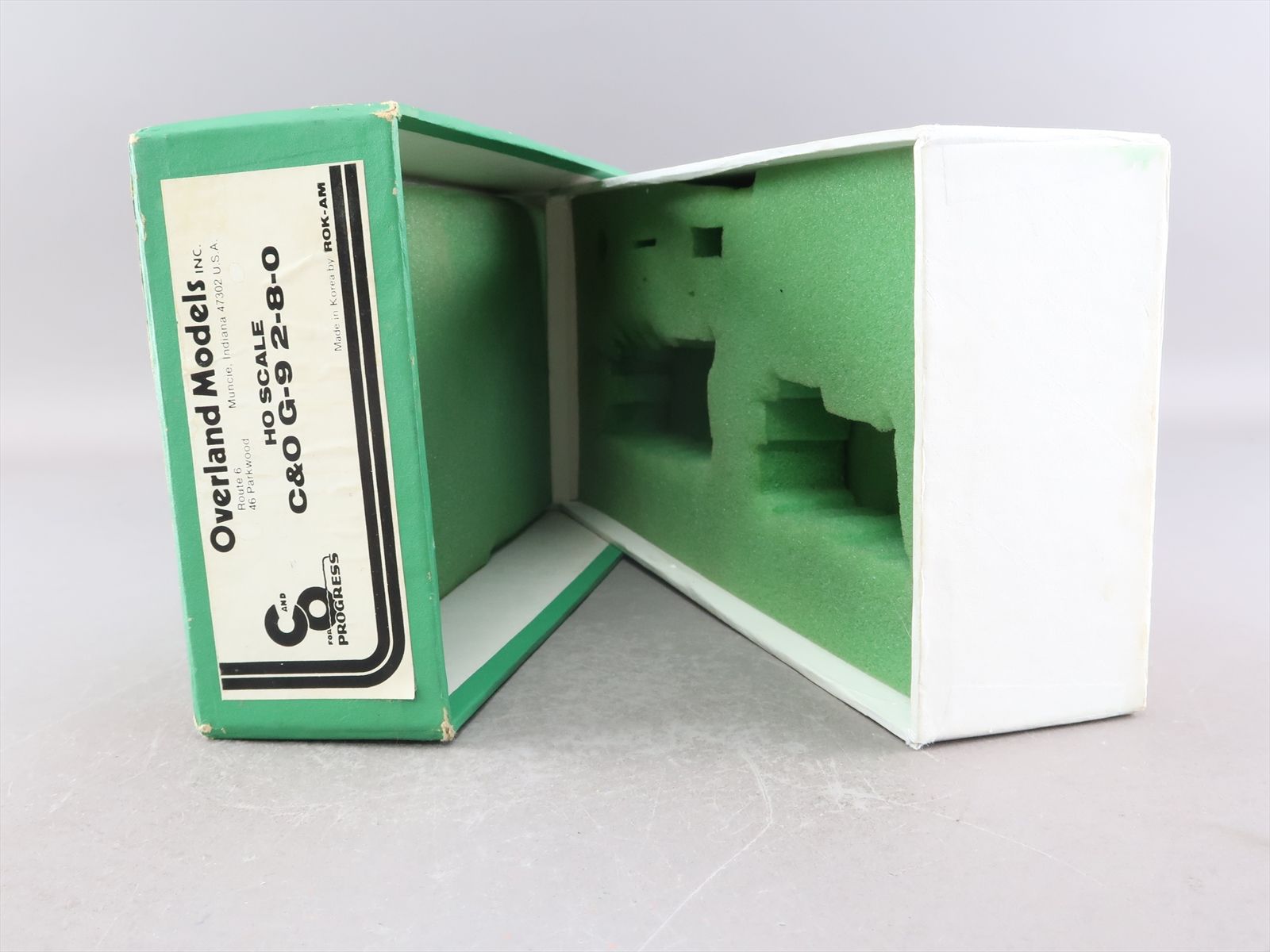 HO Brass Model - OMI 1433 C&O Chesapeake & Ohio G-9 12VC Vandy Tender ...