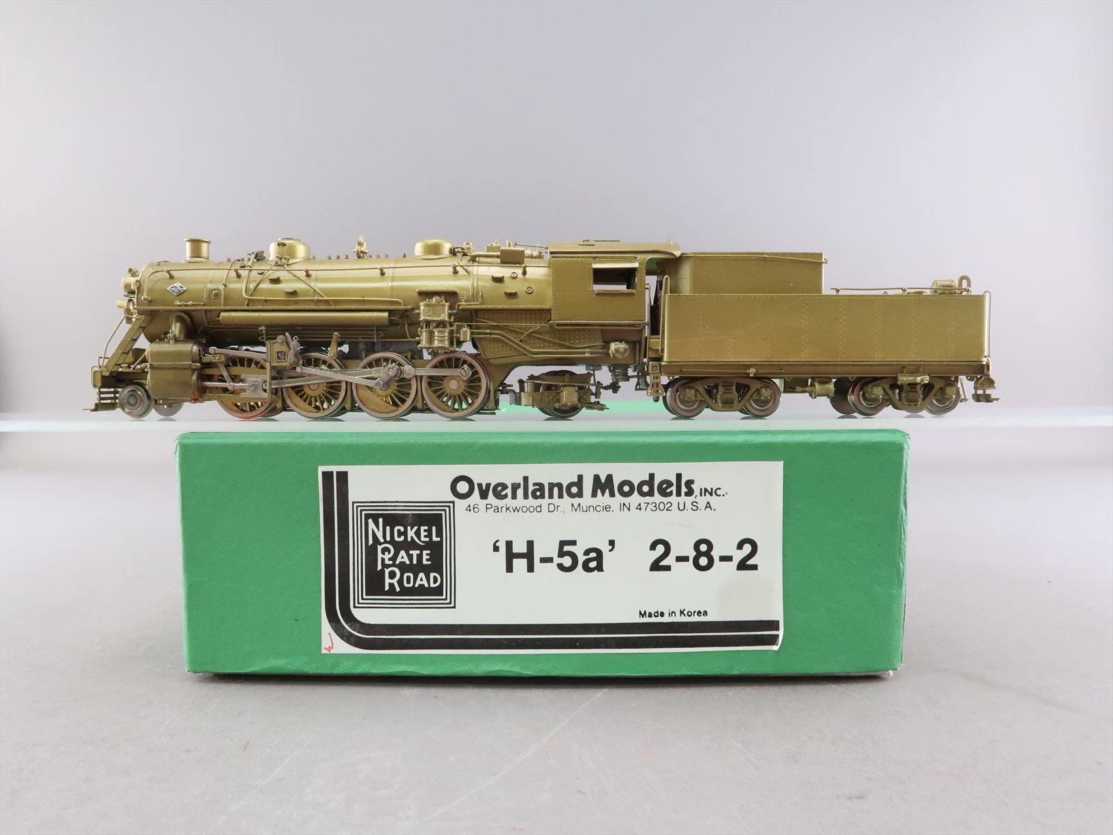 HO Brass Model - OMI 1417 NKP Nickel Plate Road H-5a 2-8-2 - Unpainted ...