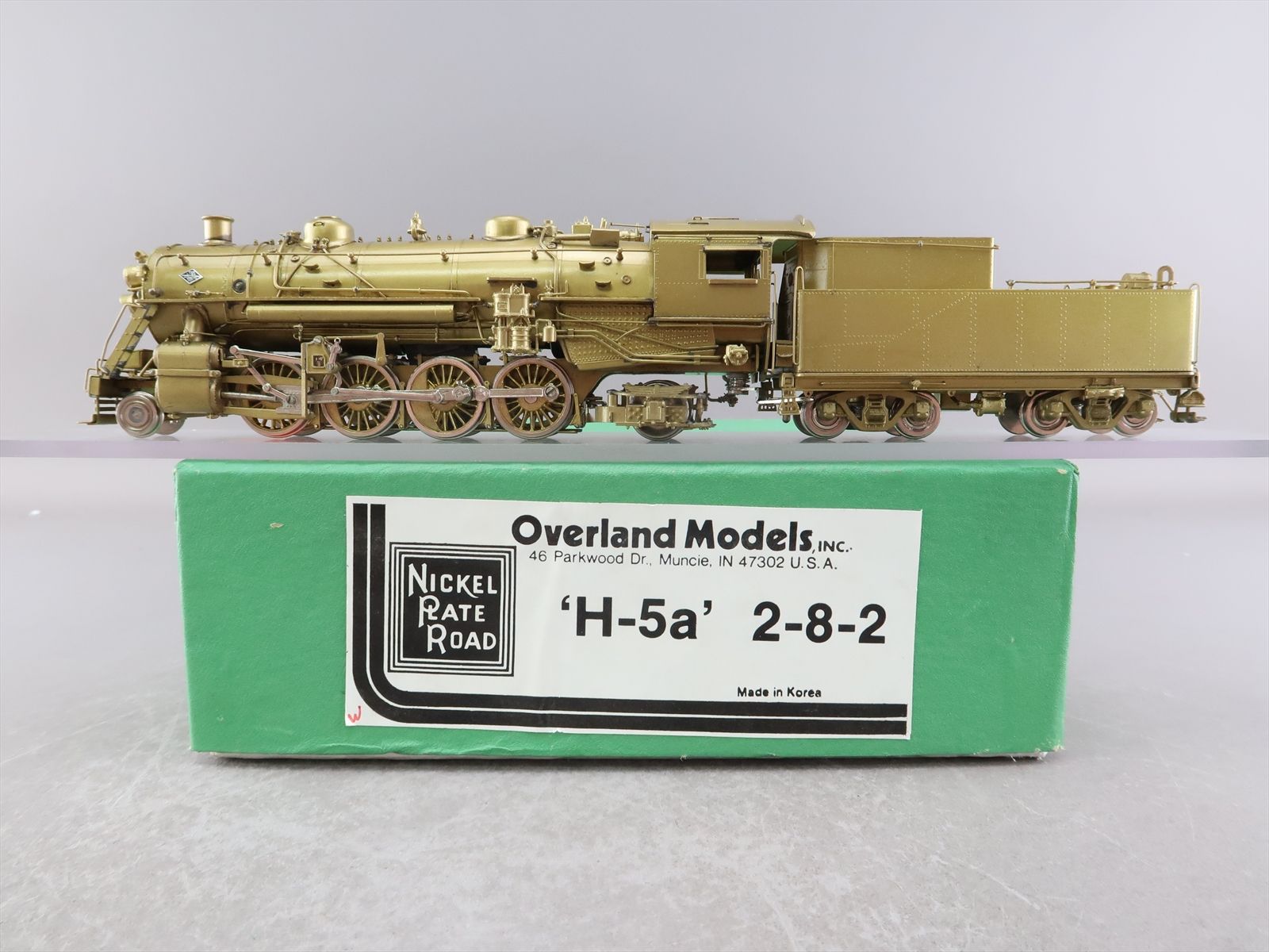 HO Brass Model - OMI 1417 NKP Nickel Plate Road H-5a 2-8-2 - Unpainted ...