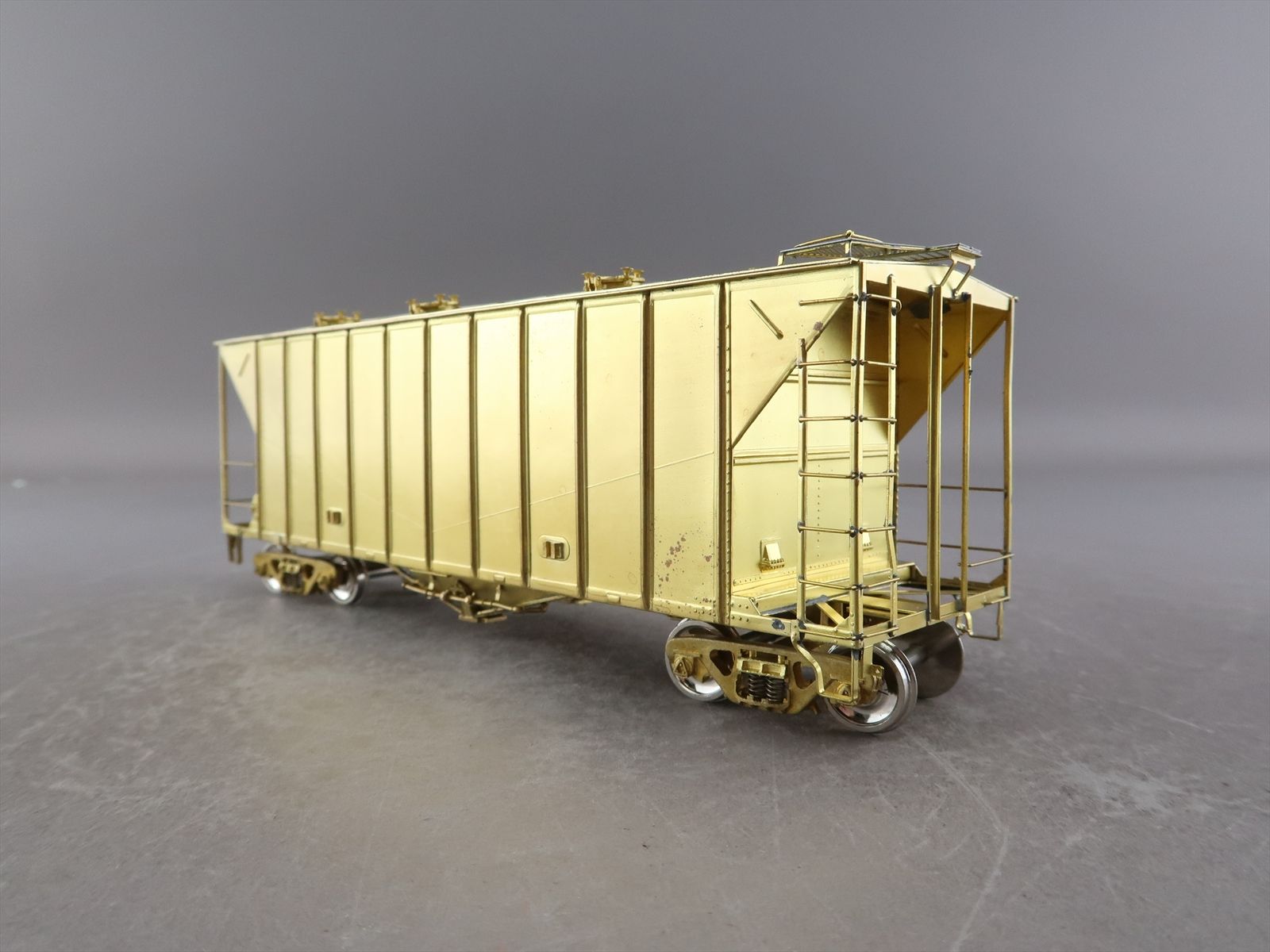 S Brass Model - RRM / OMI River Raisin Airslide Covered Hopper 1965 ...