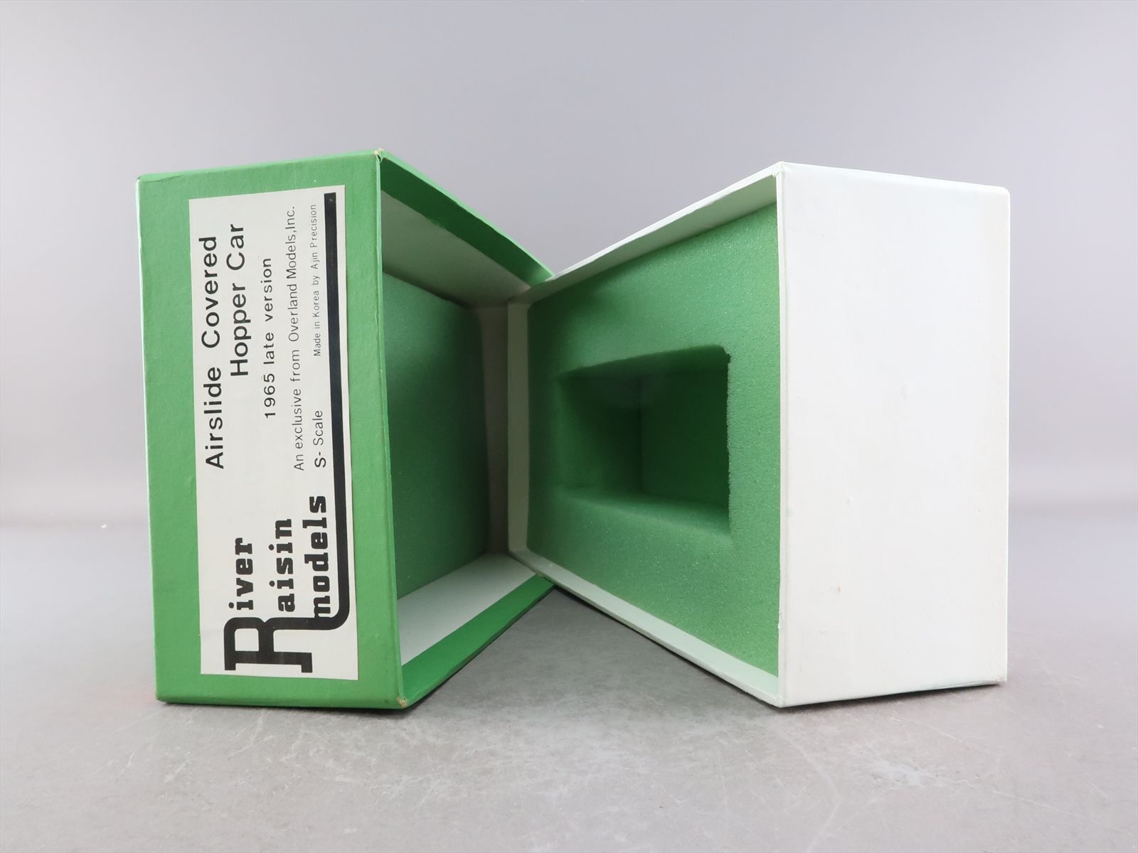 S Brass Model - RRM / OMI River Raisin Airslide Covered Hopper 1965 ...