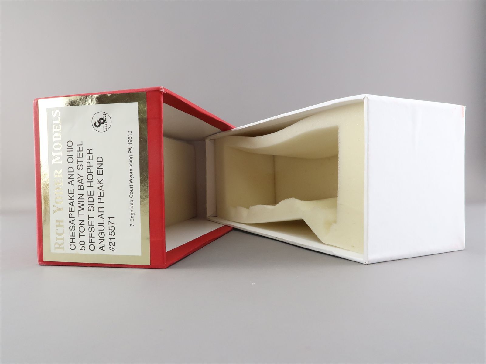 O Brass Model - RYM Rich Yoder 215571 C&O Chesapeake & Ohio 50 Ton Twin ...