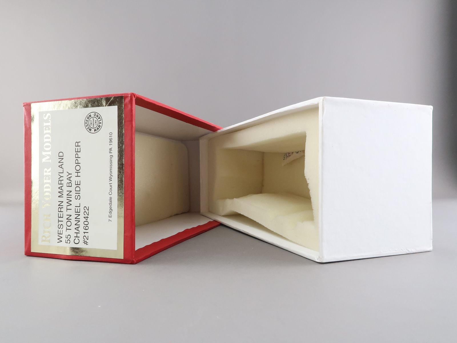 O Brass Model - RYM Rich Yoder 2160422 WM Western Maryland 55 Ton Twin ...