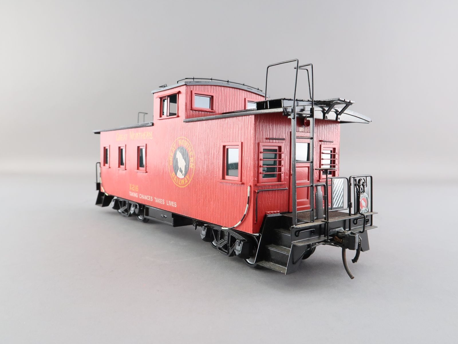 O Brass Model - OMI 0010 GN Great Northern 30' Wood Caboose #X216 ...