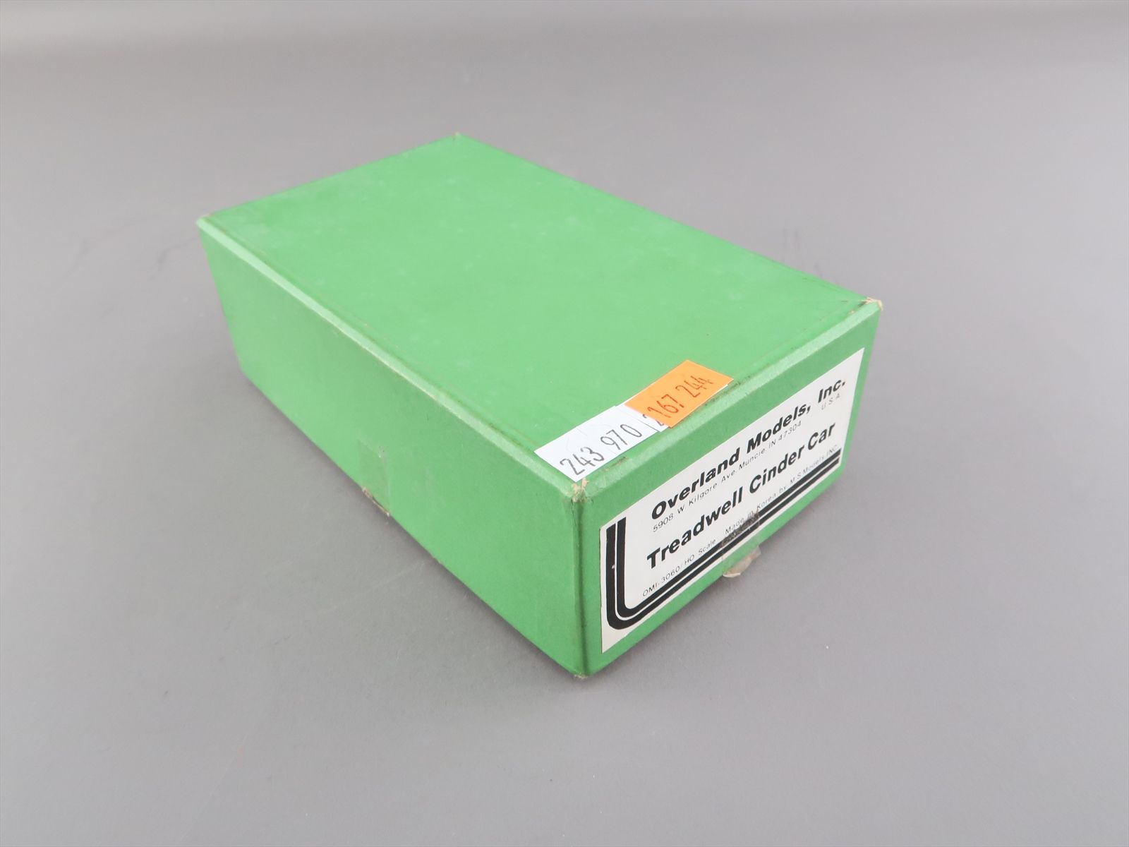 HO Brass Model - OMI 3060 Treadwell Cinder Car - Unpainted - 1986 Run ...