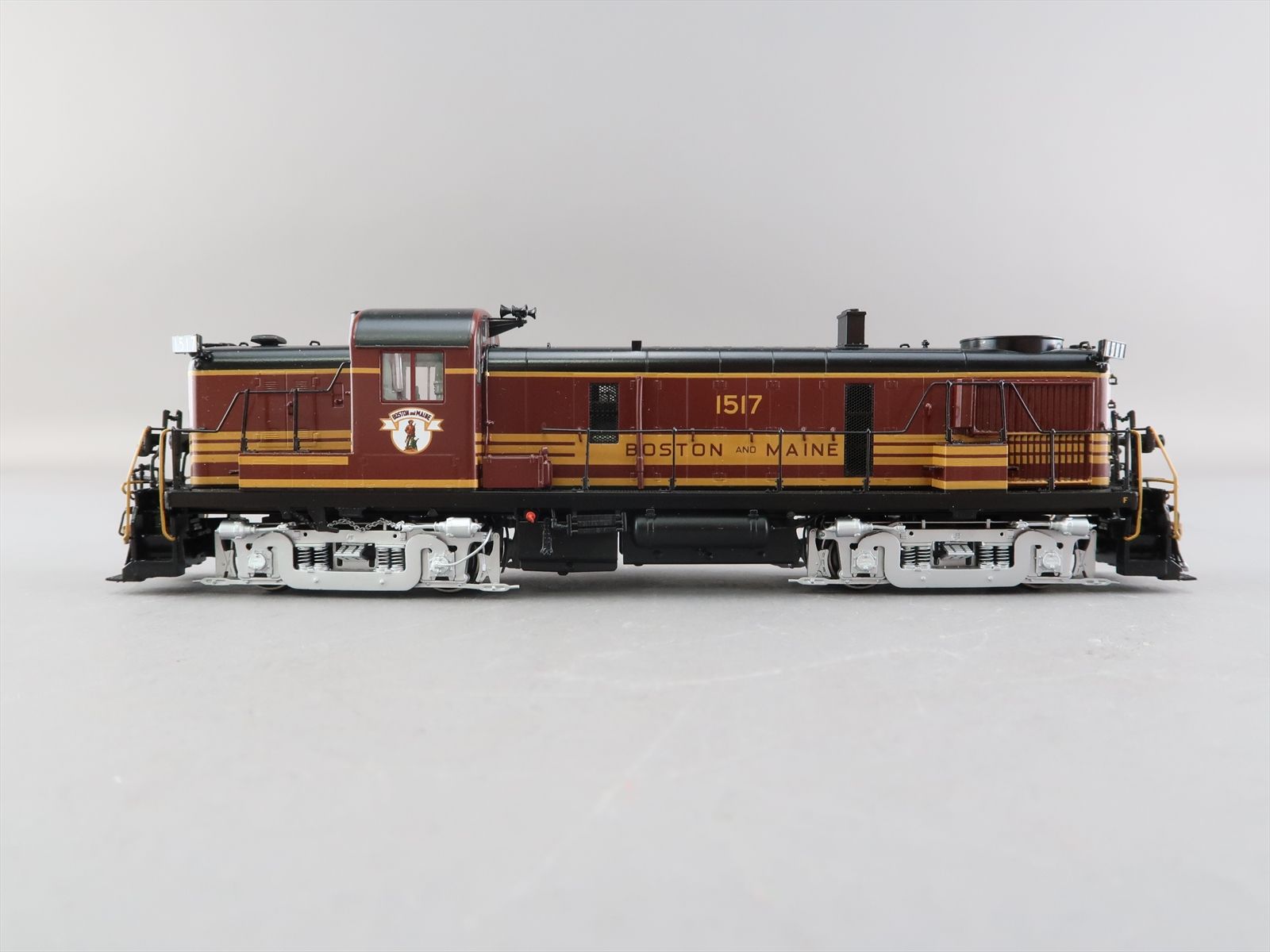 HO Brass Model - OMI AZ-1027-4 B&M Boston & Maine ALCO RS-3 #1517 - F/P ...
